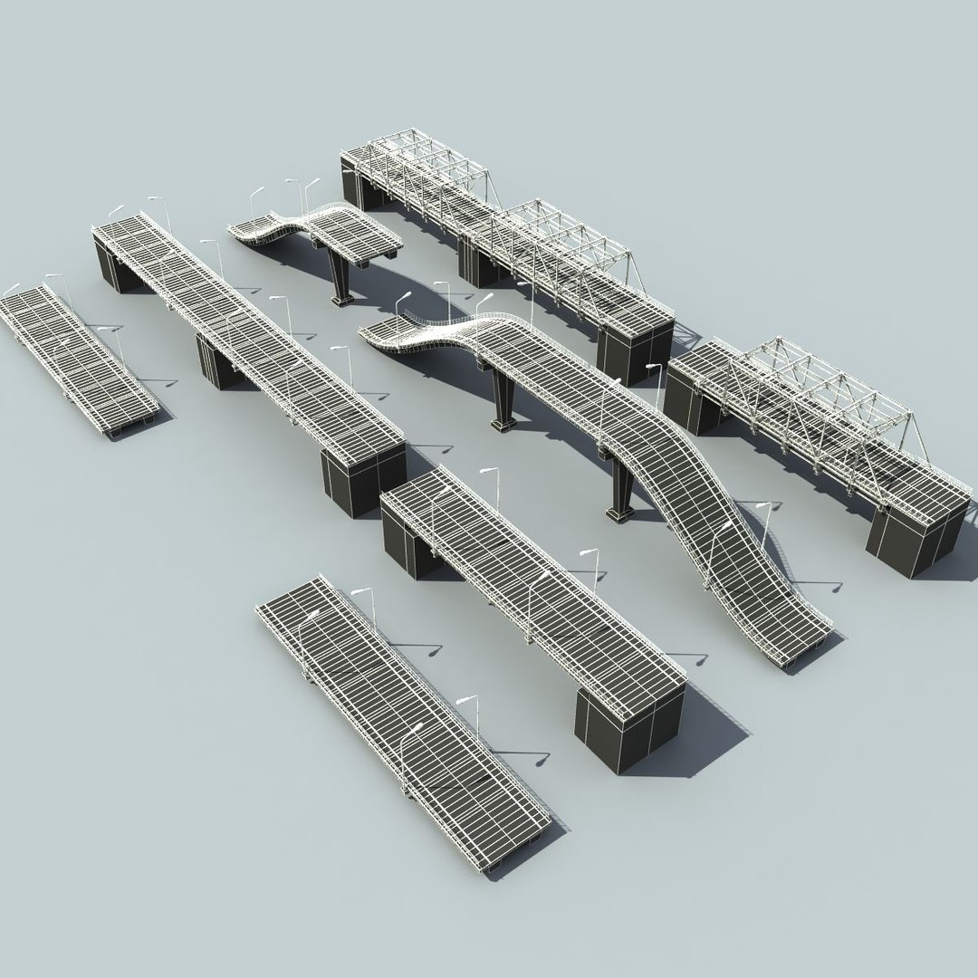 3d Model Road Bridge