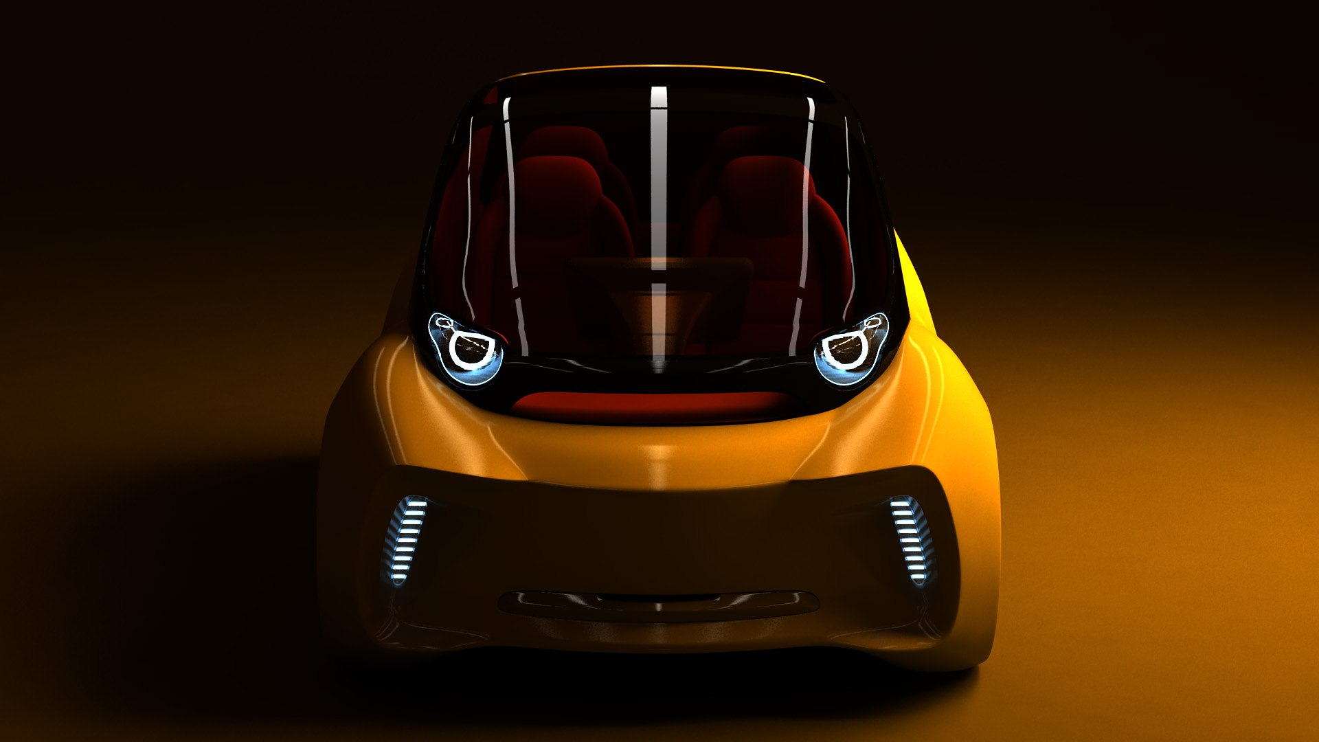 3D Model Electric Car Concept - TurboSquid 1651676