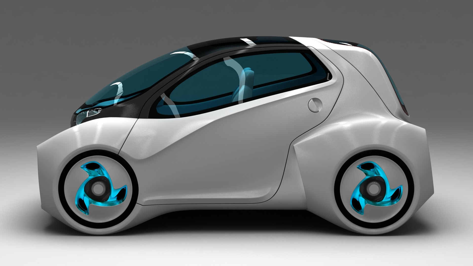 3D Model Electric Car Concept - TurboSquid 1651676