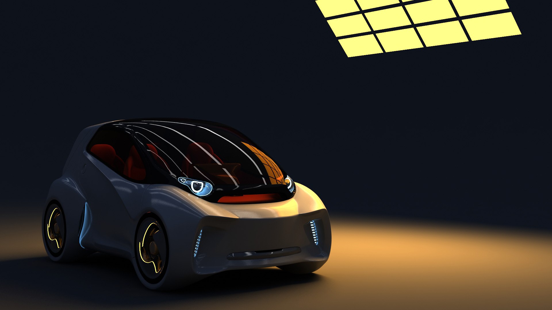 3D Model Electric Car Concept - TurboSquid 1651676