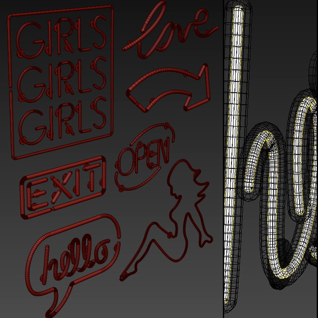 Light Modules Set 014 3D Model - TurboSquid 1422487