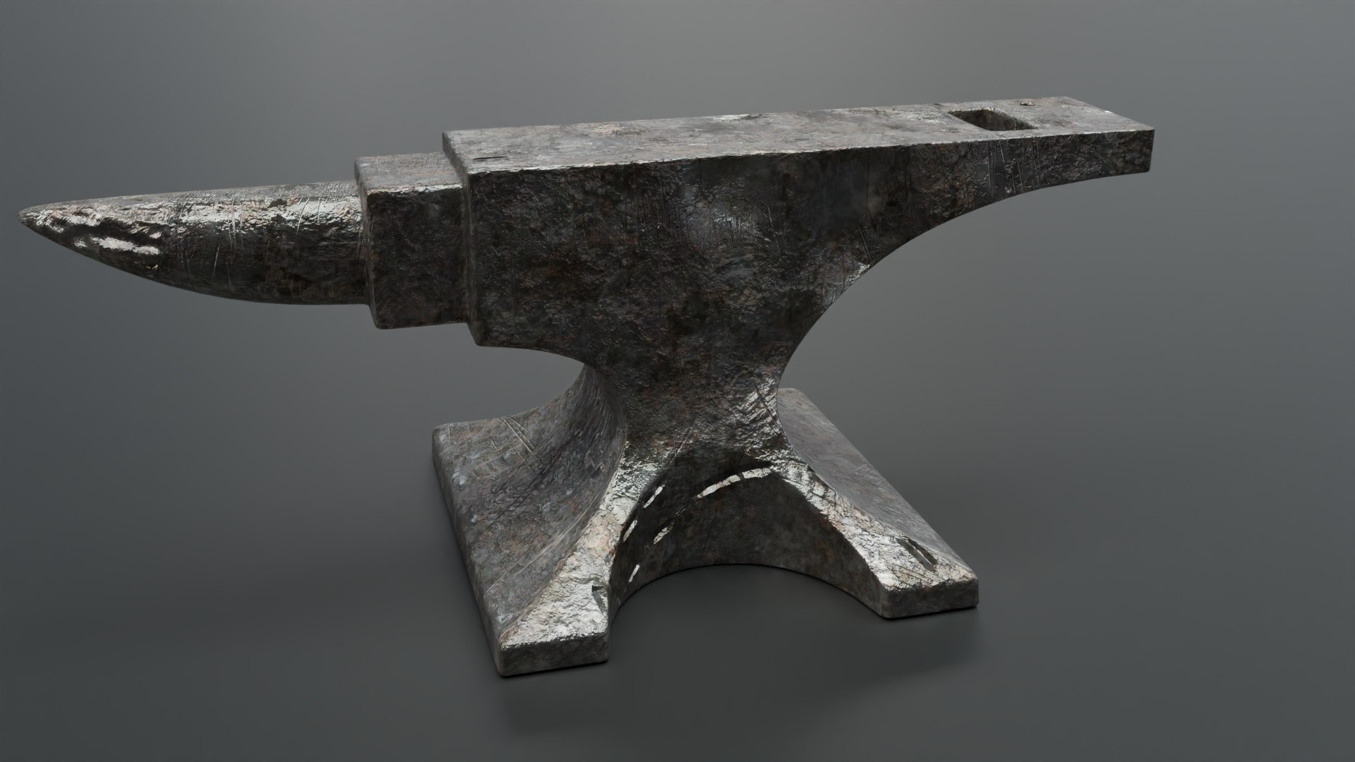3D model old rusty anvil - TurboSquid 1863284