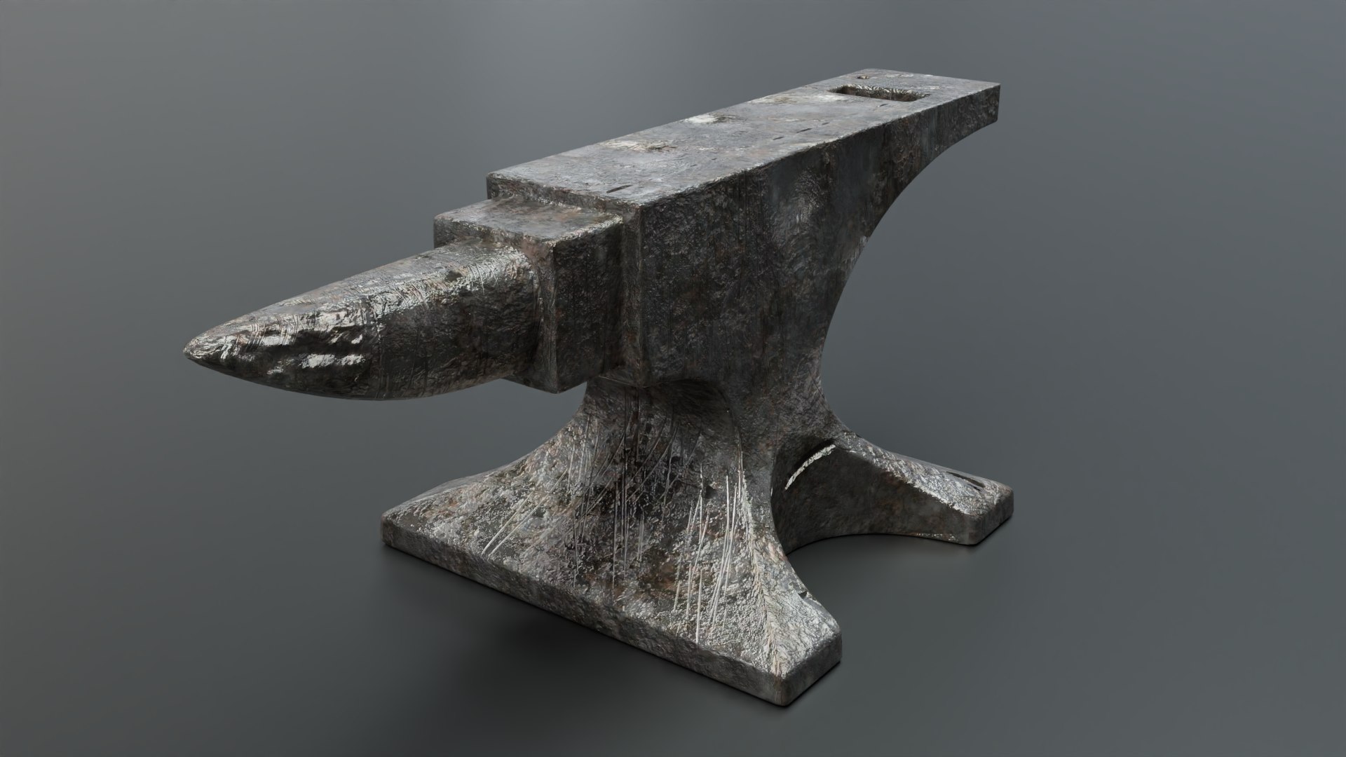 3D model old rusty anvil - TurboSquid 1863284