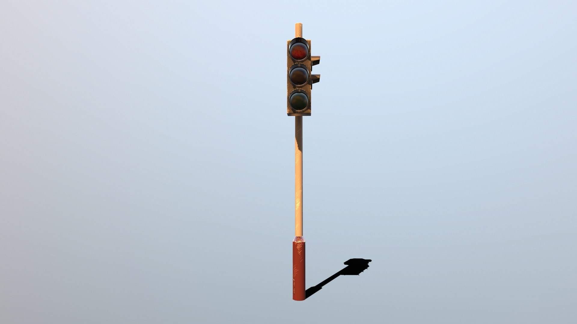 Stylized Traffic Light Model - TurboSquid 1627600