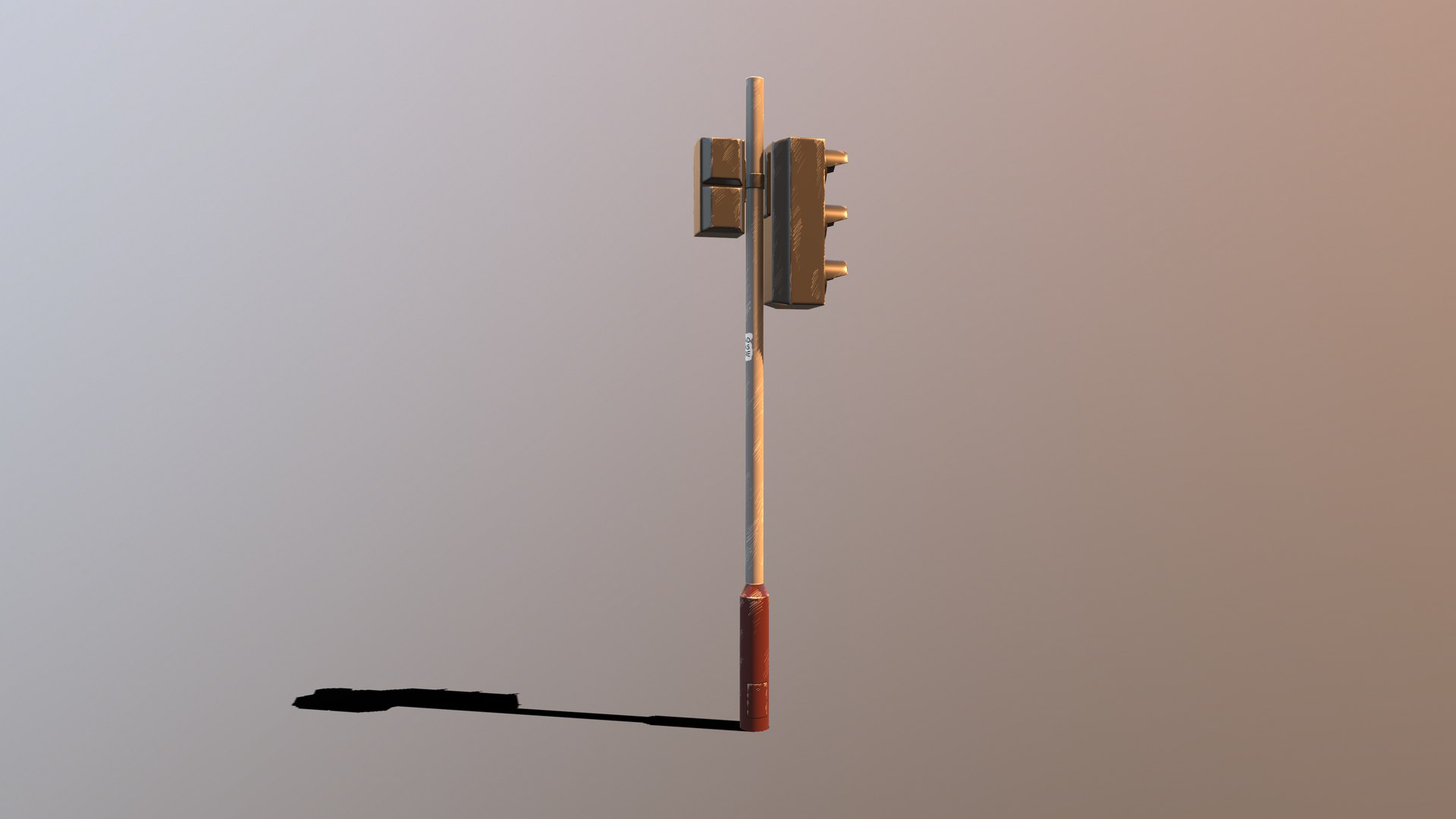 Stylized Traffic Light Model - TurboSquid 1627600