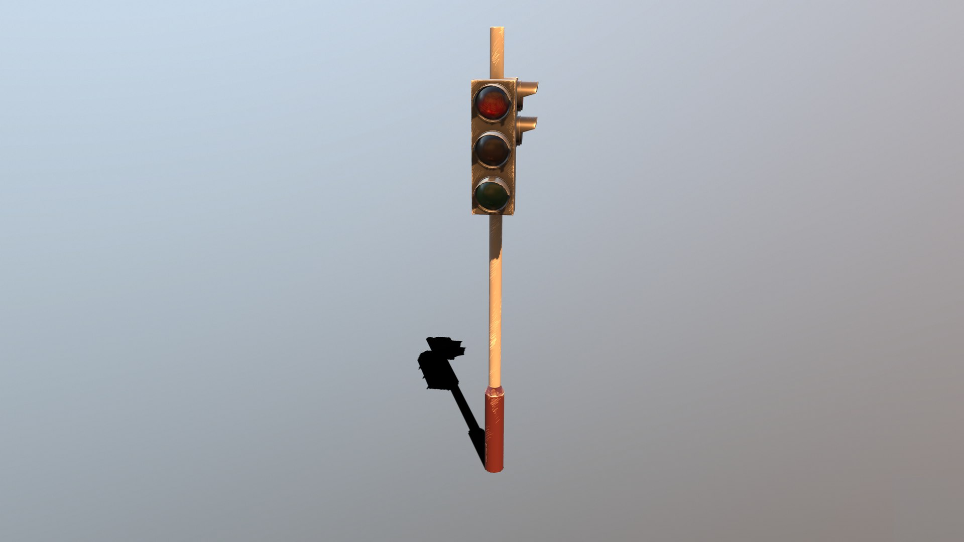 Stylized Traffic Light Model - TurboSquid 1627600