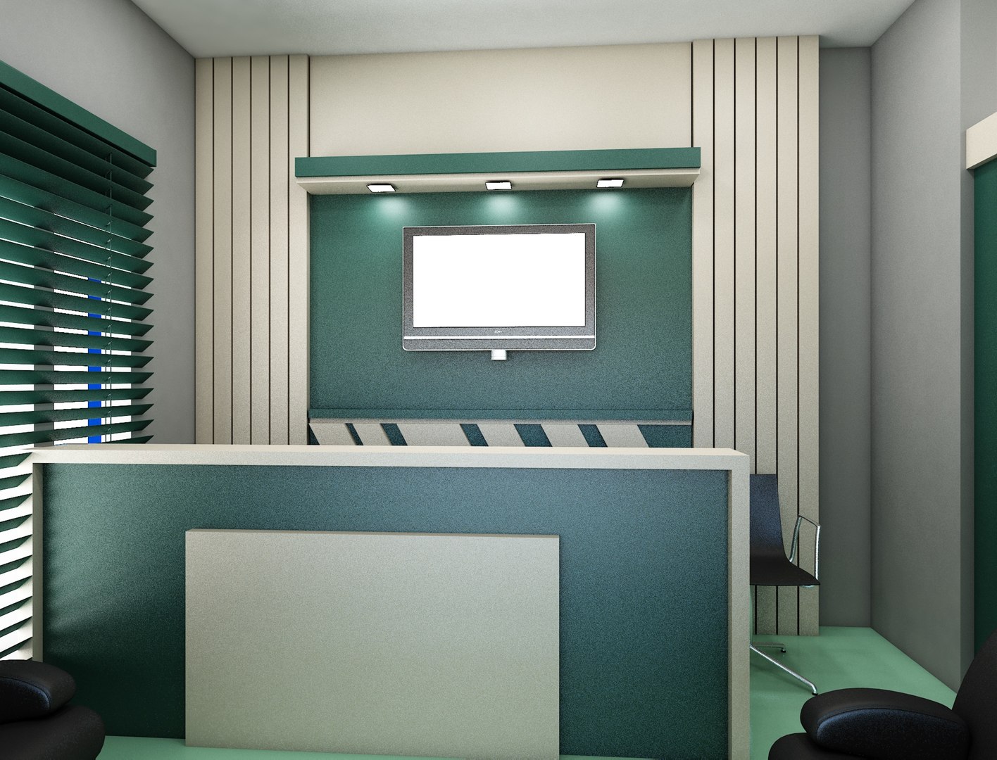 Mini Office 3D Model - TurboSquid 2342677