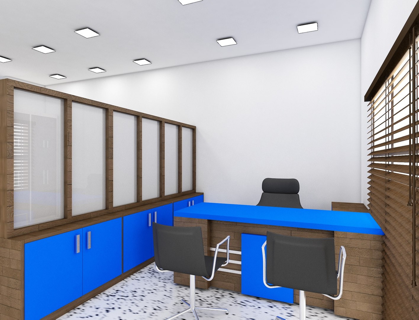 Mini Office 3D Model - TurboSquid 2342677