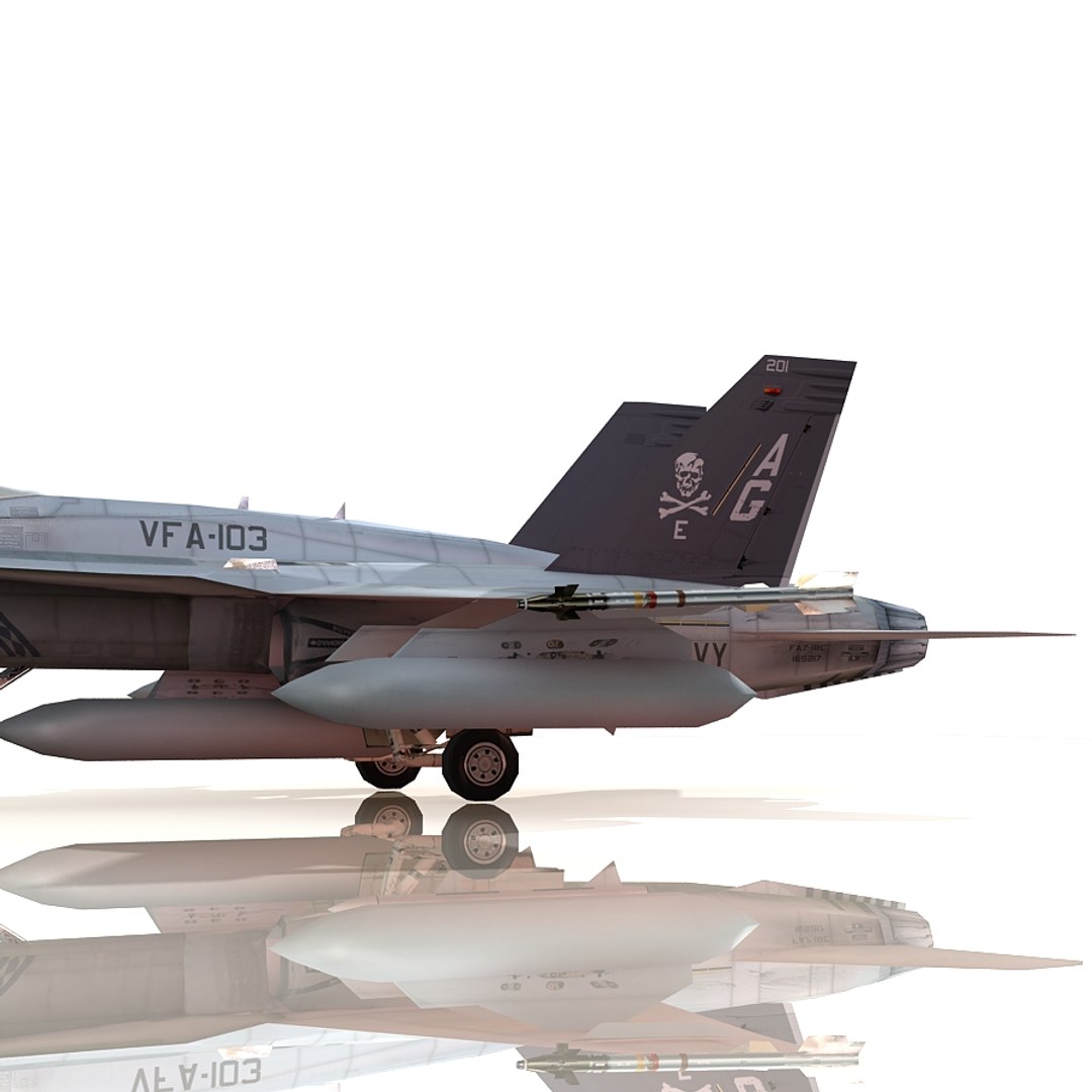 F18 Hornet 3d Model