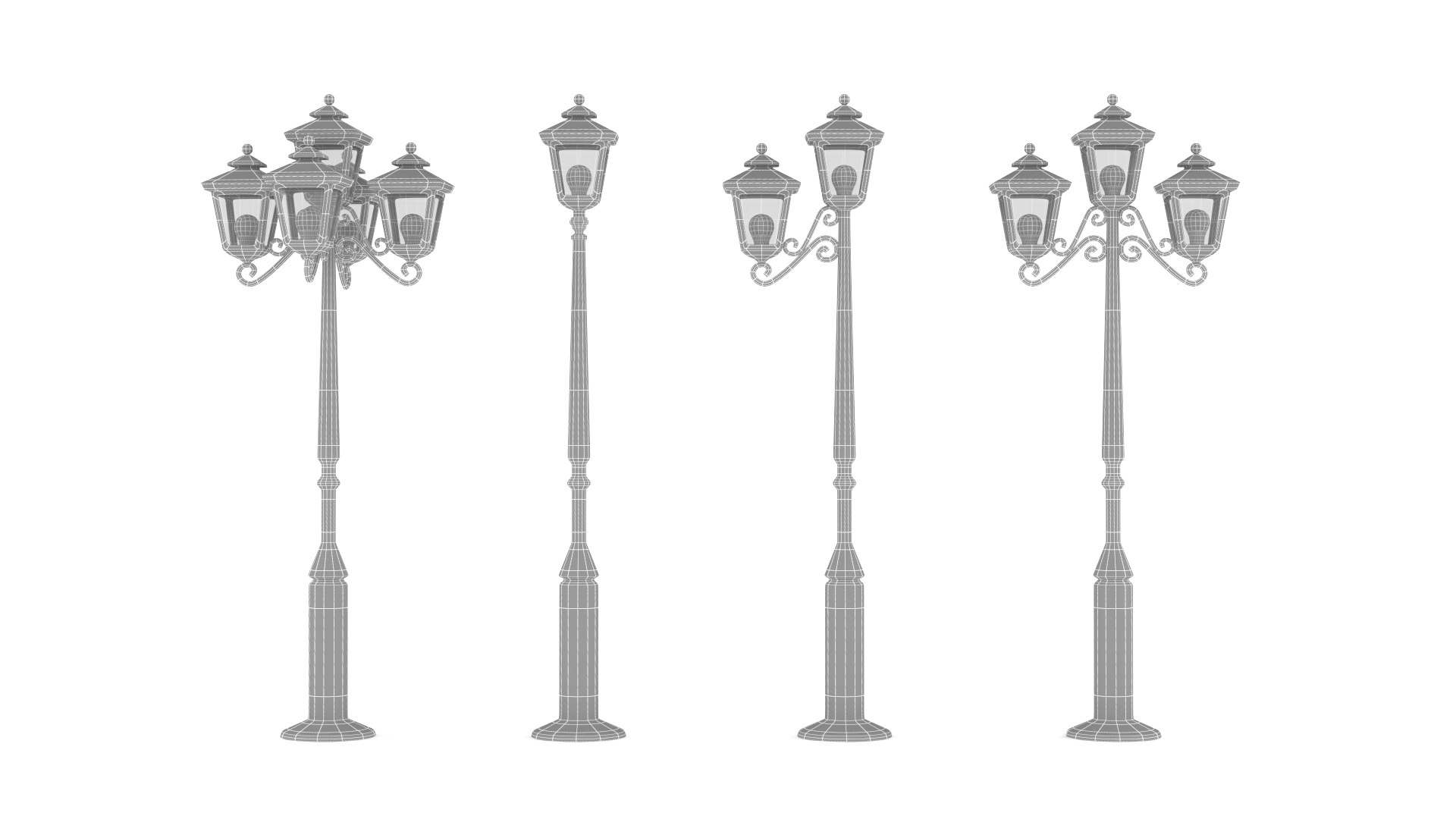 Streetlights 3D Model - TurboSquid 1739514