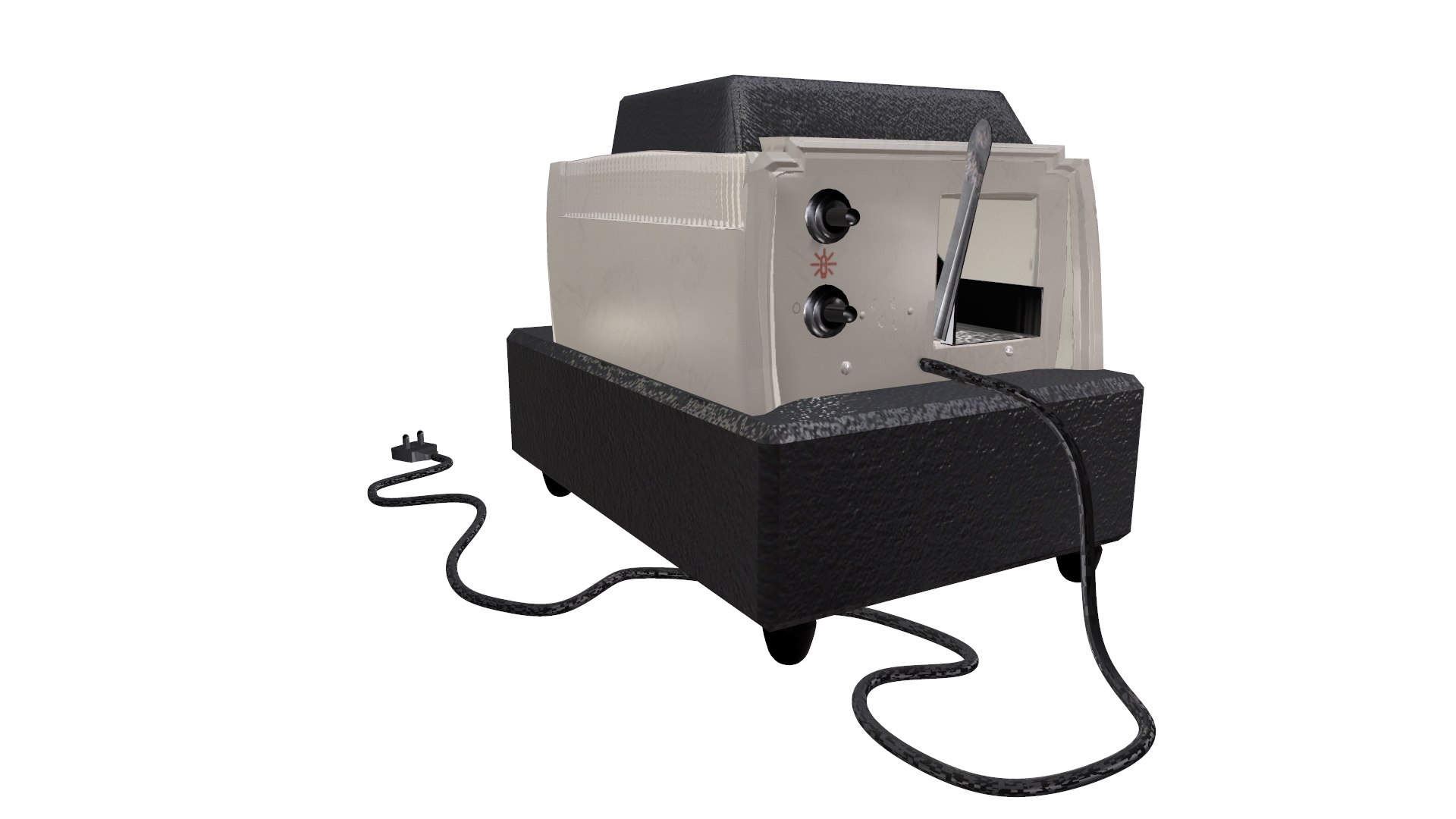 Old School Projector 3D Model - TurboSquid 1196645
