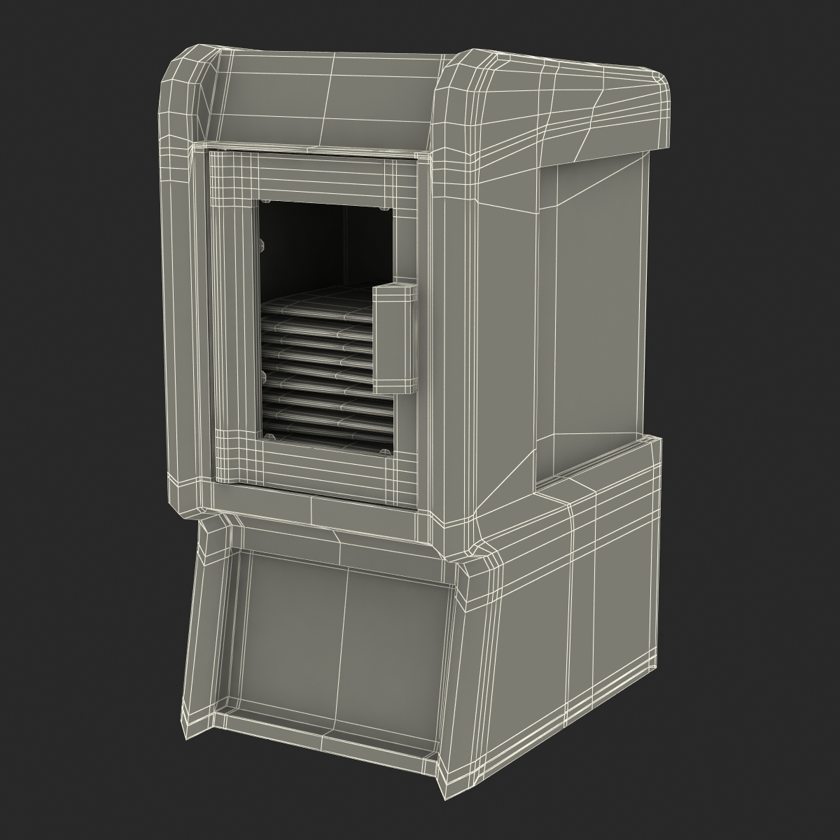 3d newspaper box