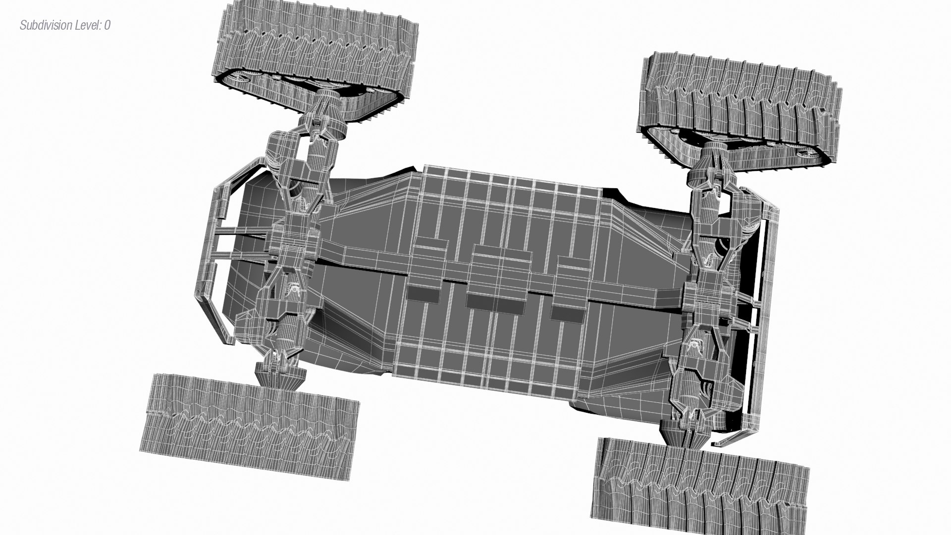 3D Monster Truck Rubber Track Model - TurboSquid 1582154