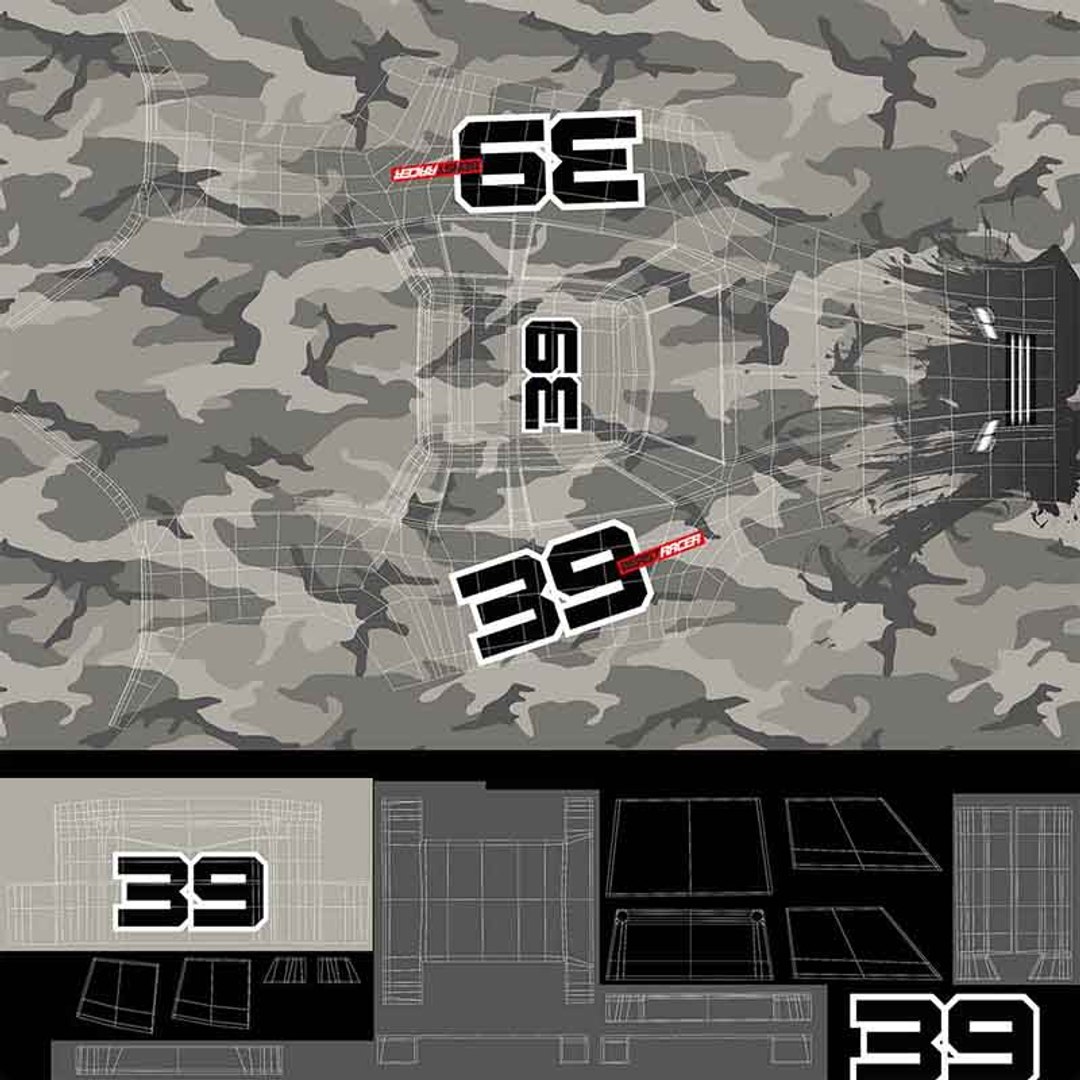 3D Monster Truck Rubber Track Model - TurboSquid 1582154