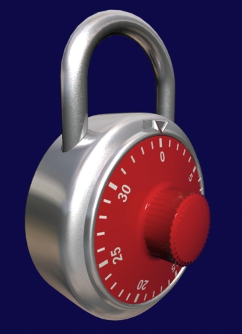 Combination Lock 3ds