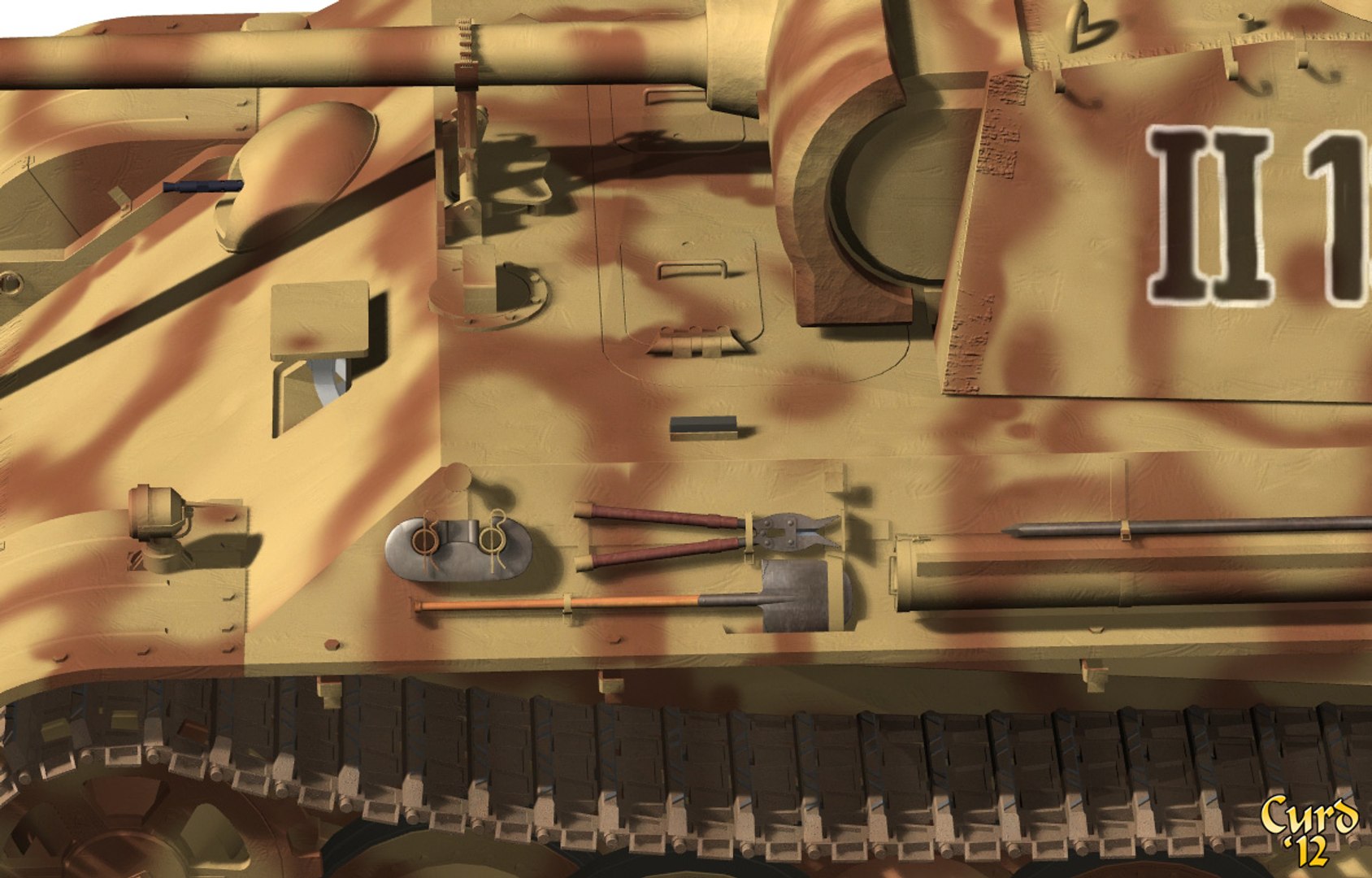 Panther German Tank Wwii Lwo