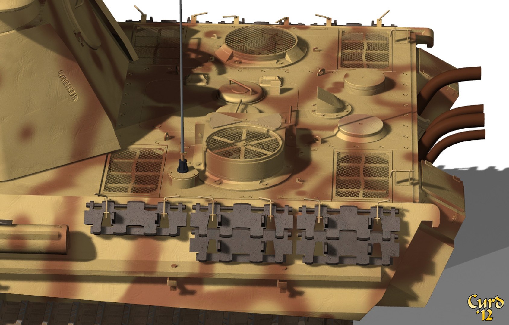 Panther German Tank Wwii Lwo