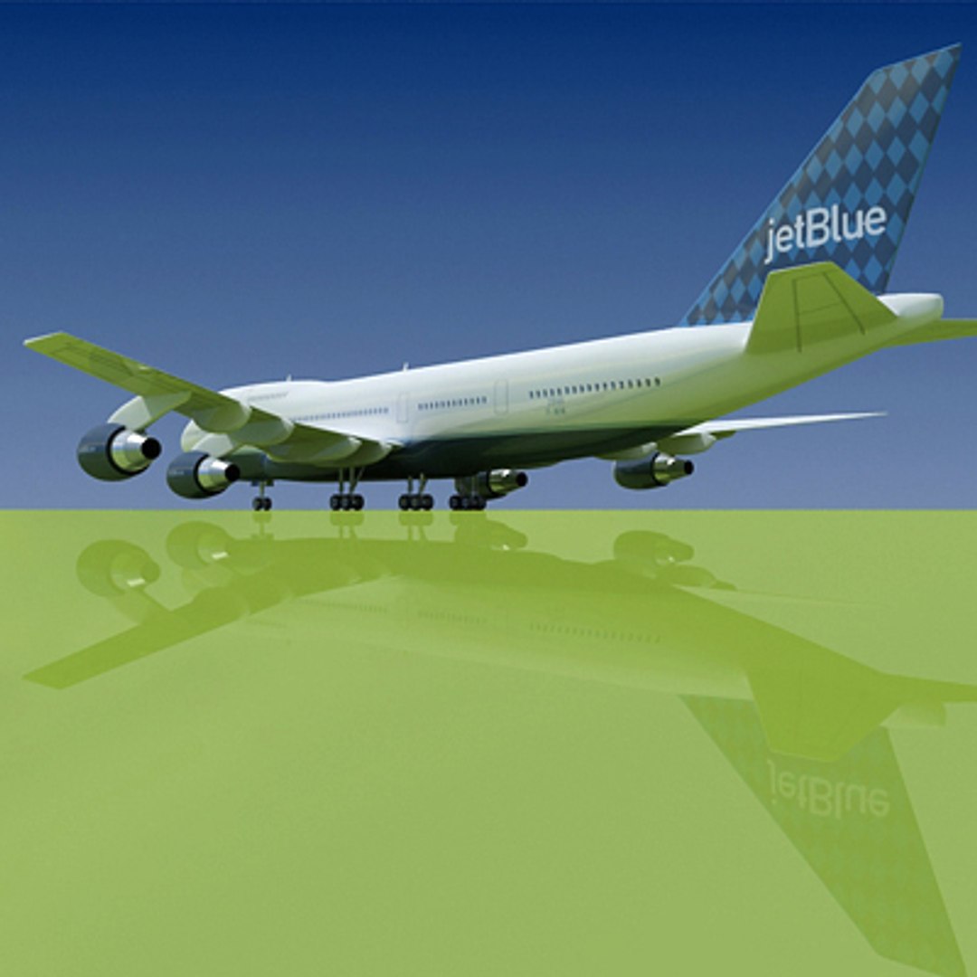 B 747 3d Model