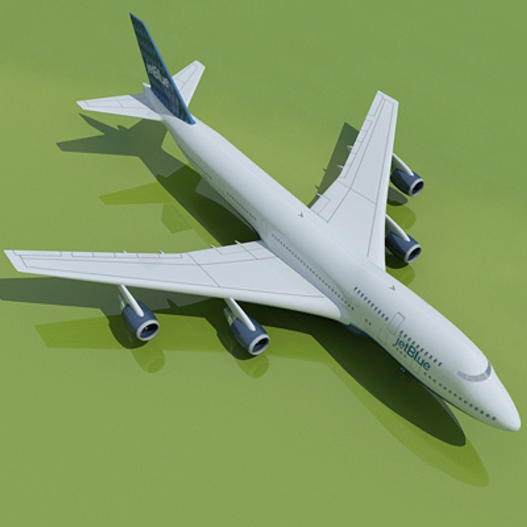 B 747 3d Model