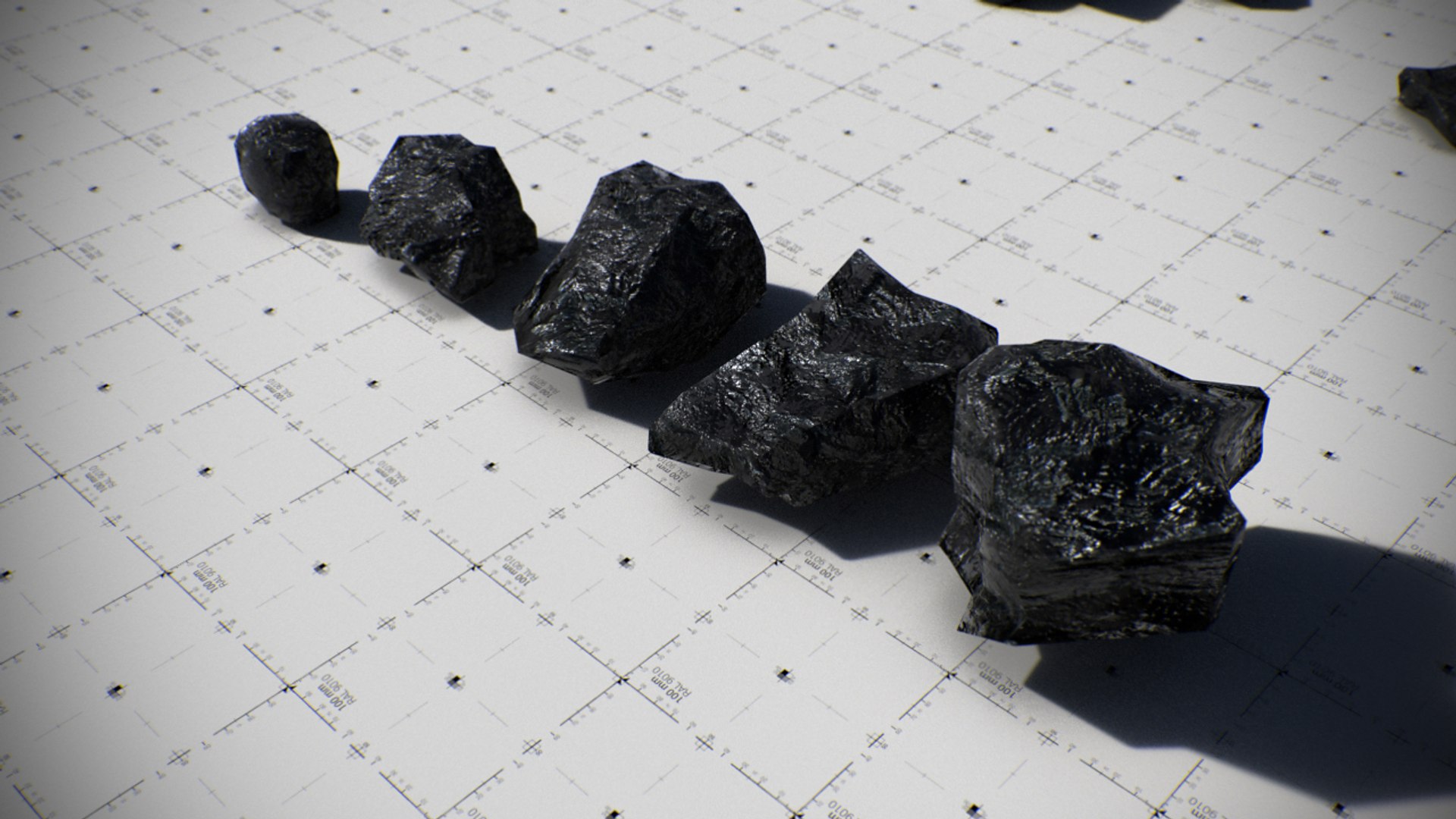 3d Coal Pack - Black