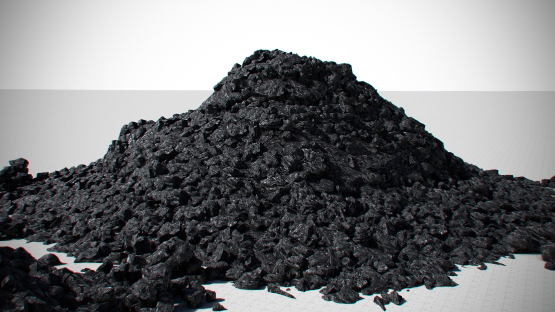 3d Coal Pack - Black