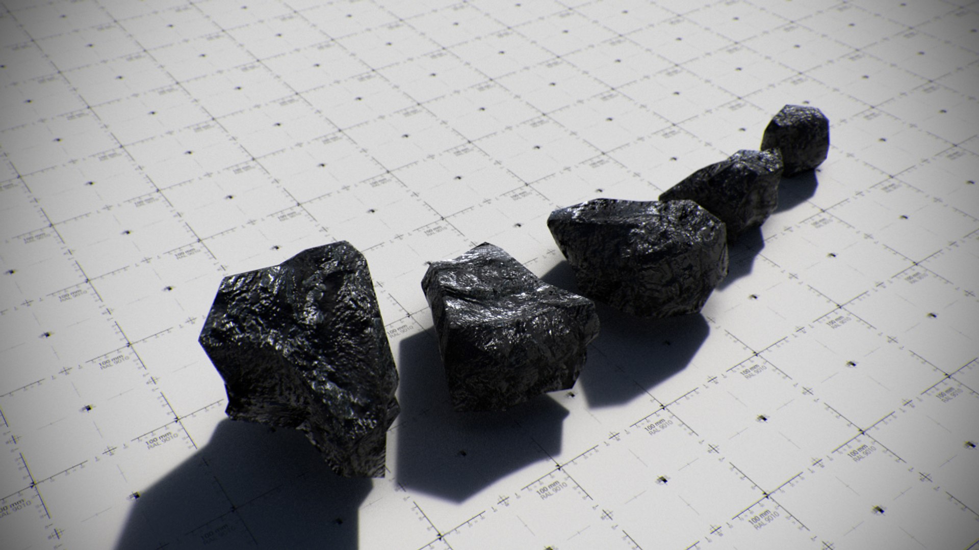 3d Coal Pack - Black