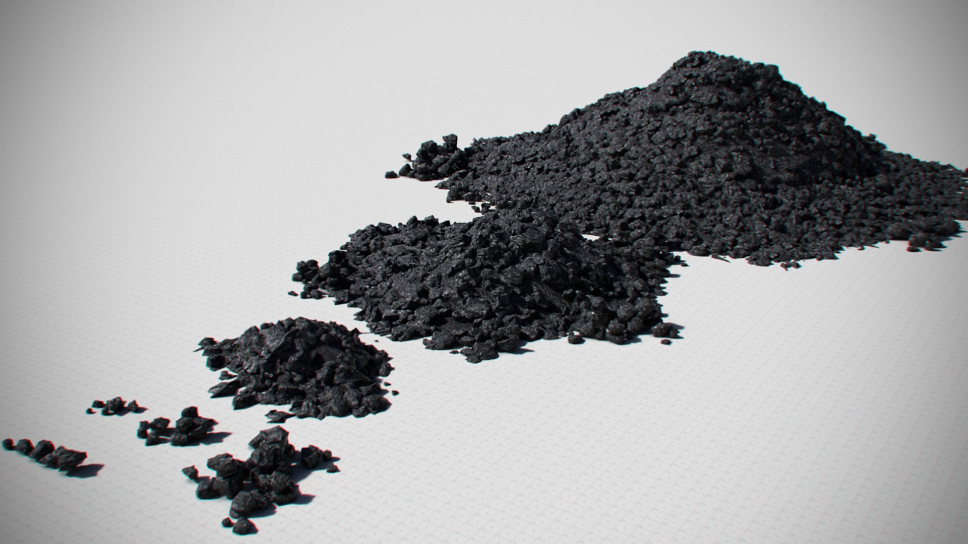 3d Coal Pack - Black