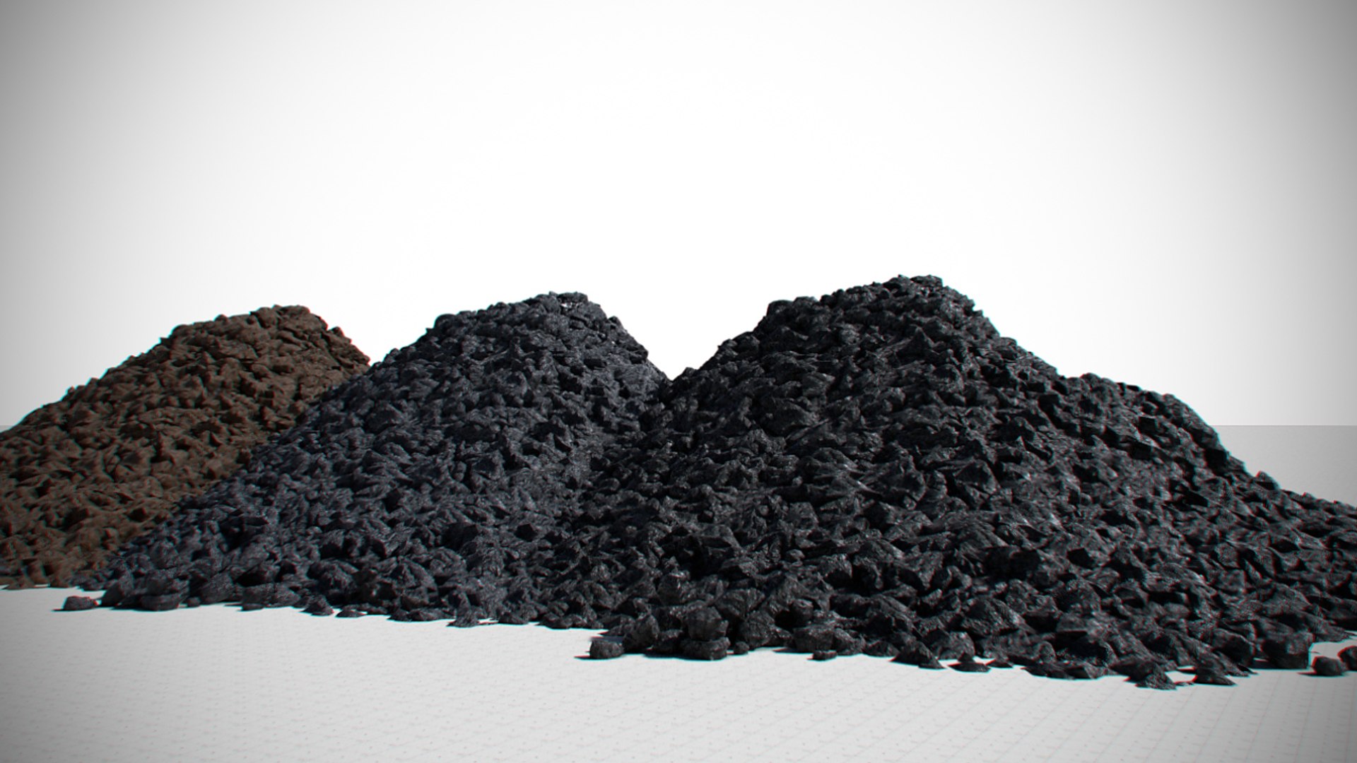 3d Coal Pack - Black