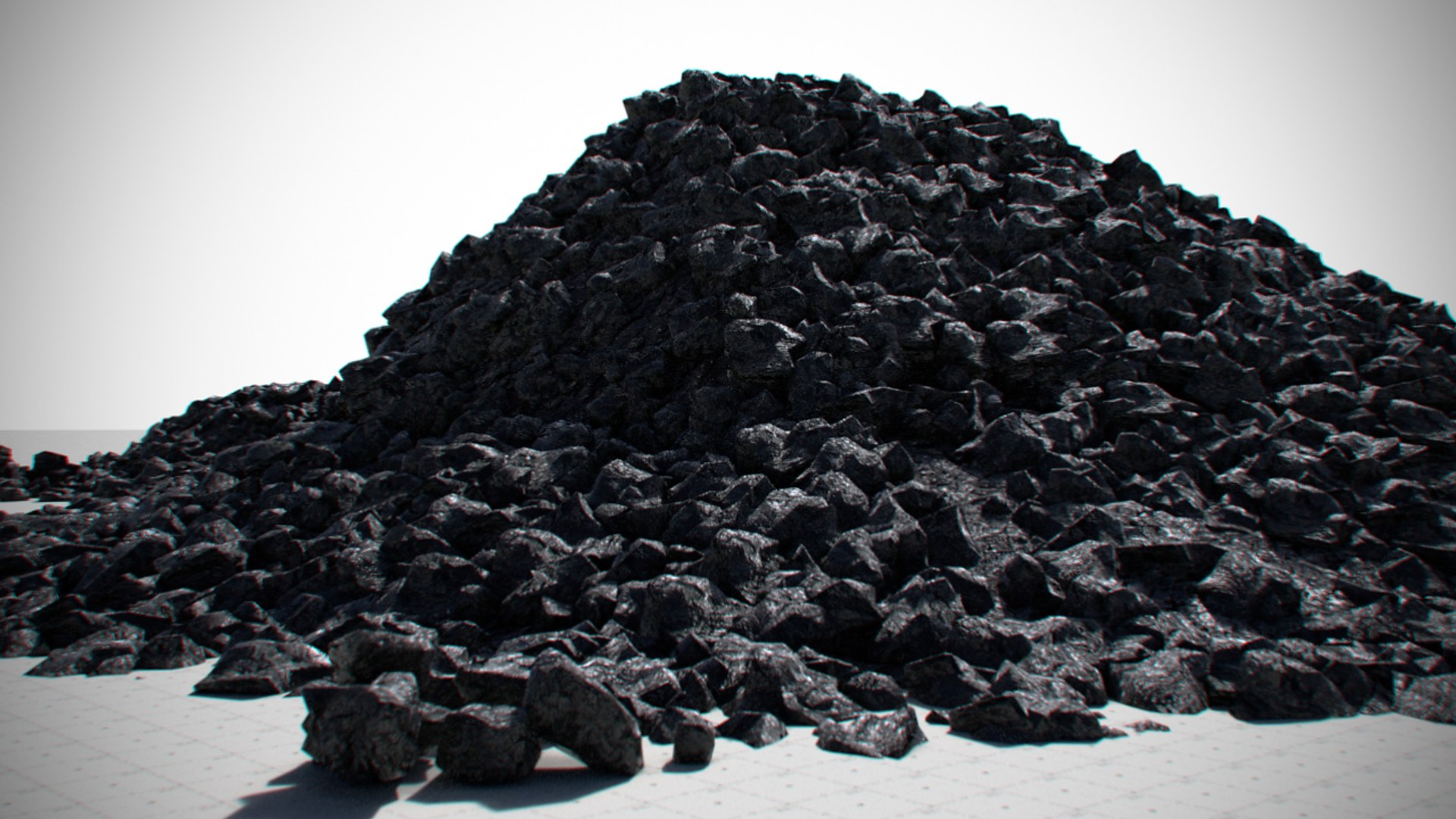 3d Coal Pack - Black