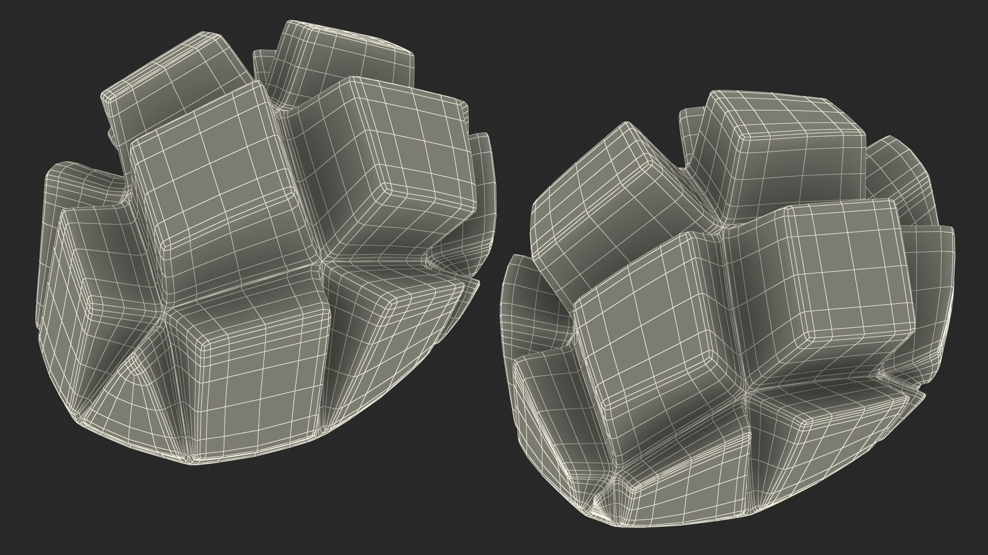 3D Cartoon Slices Model - TurboSquid 1595196