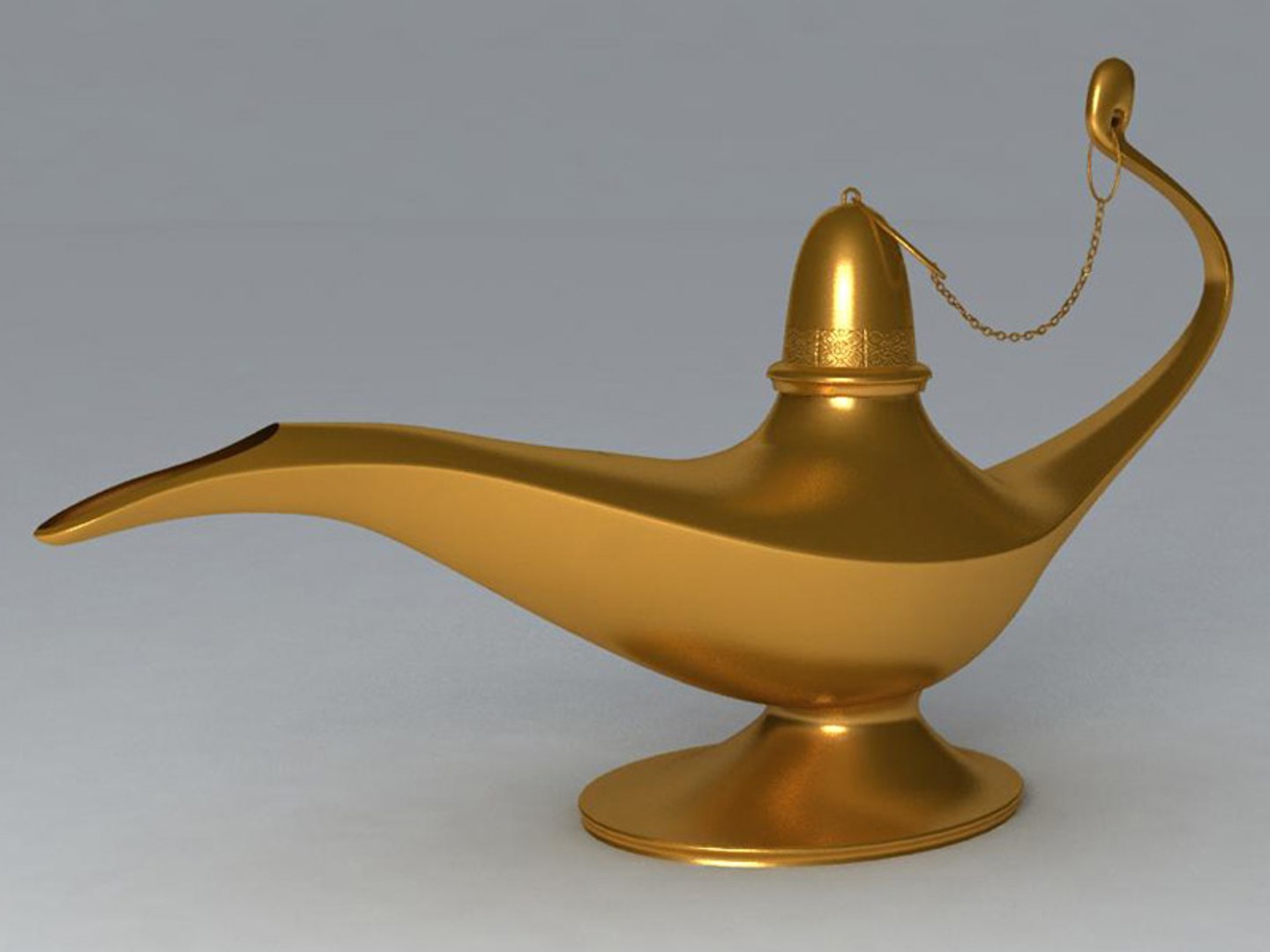 Lamp Alladin 3d Model