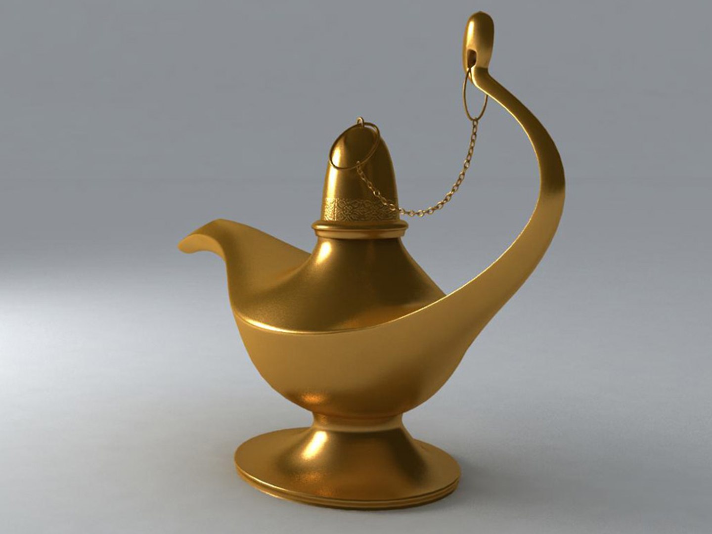 Lamp Alladin 3d Model