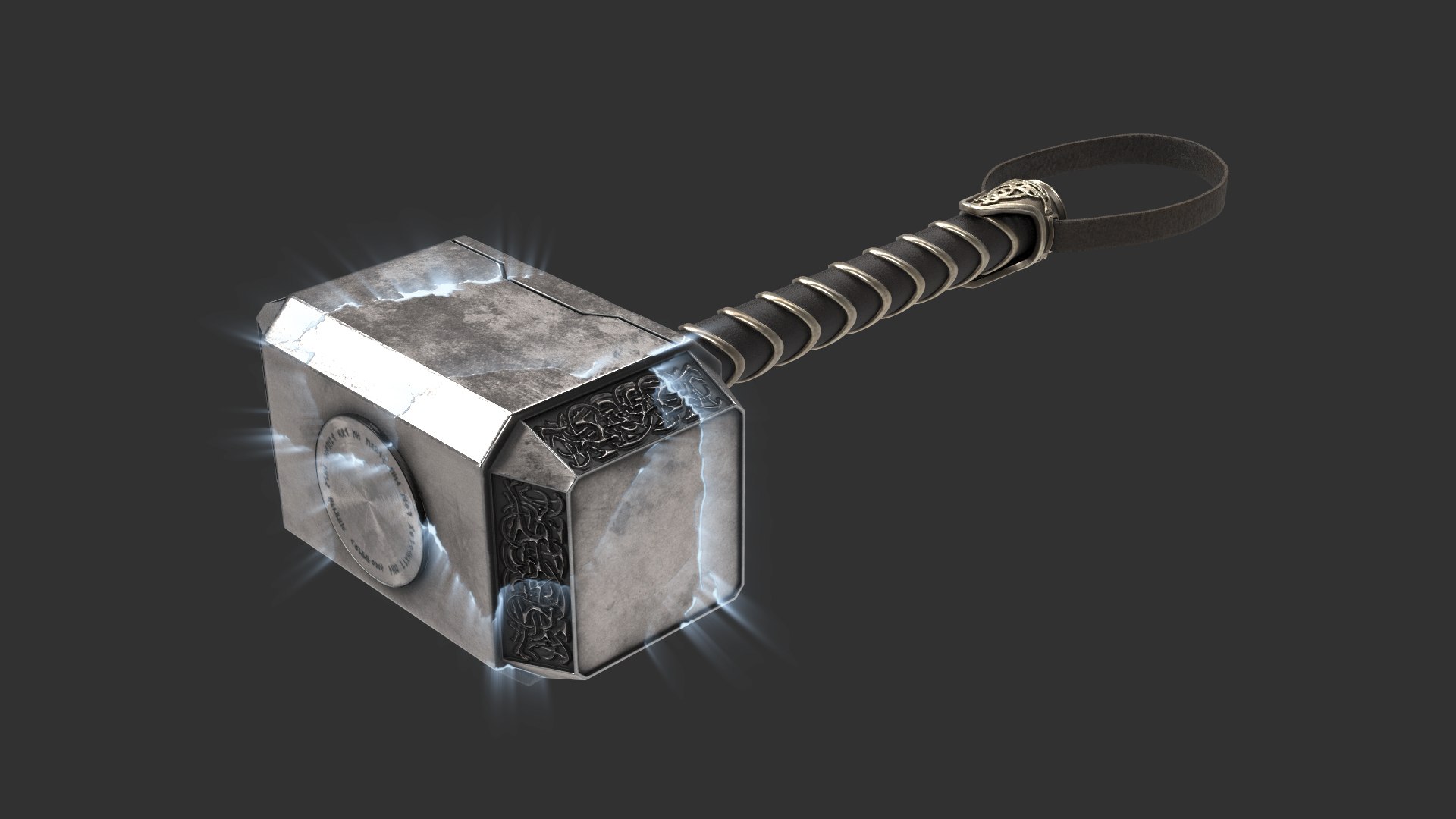 3D Broken Mjolnir Hammer of Thor - TurboSquid 1928120