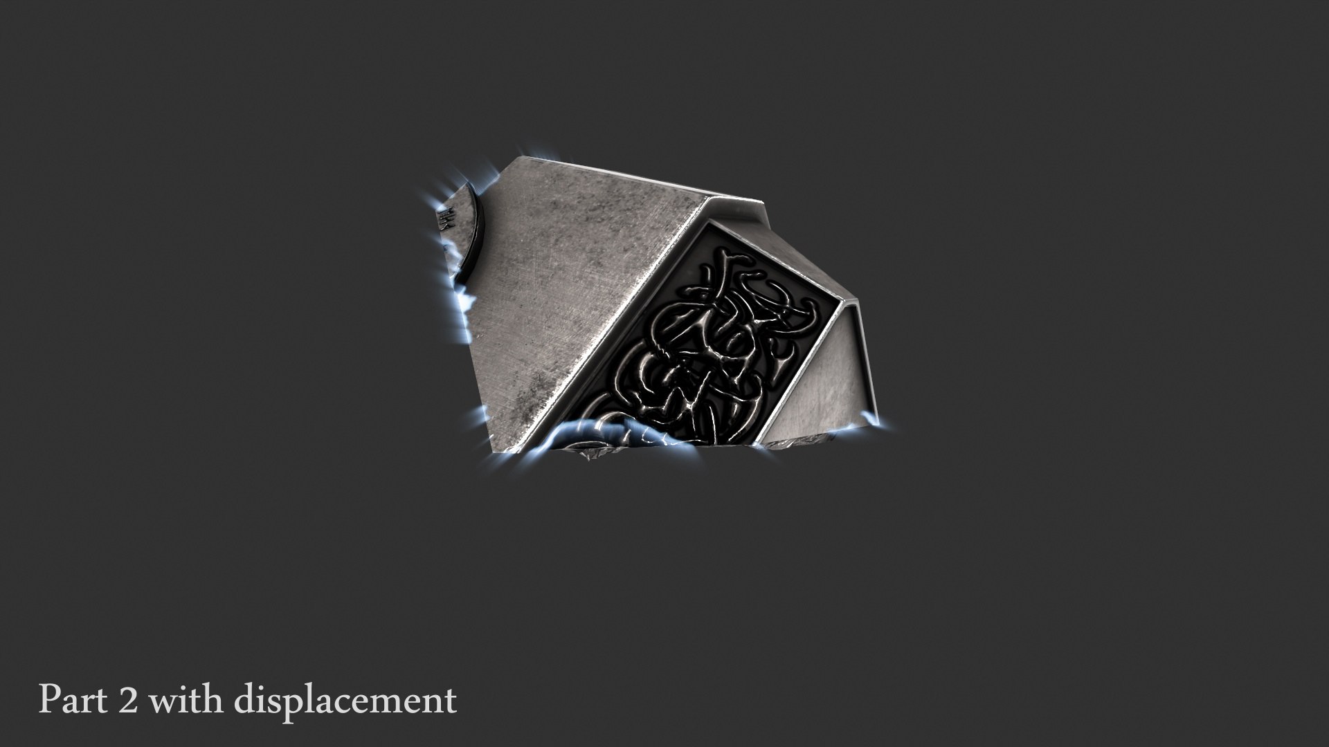 3D Broken Mjolnir Hammer of Thor - TurboSquid 1928120