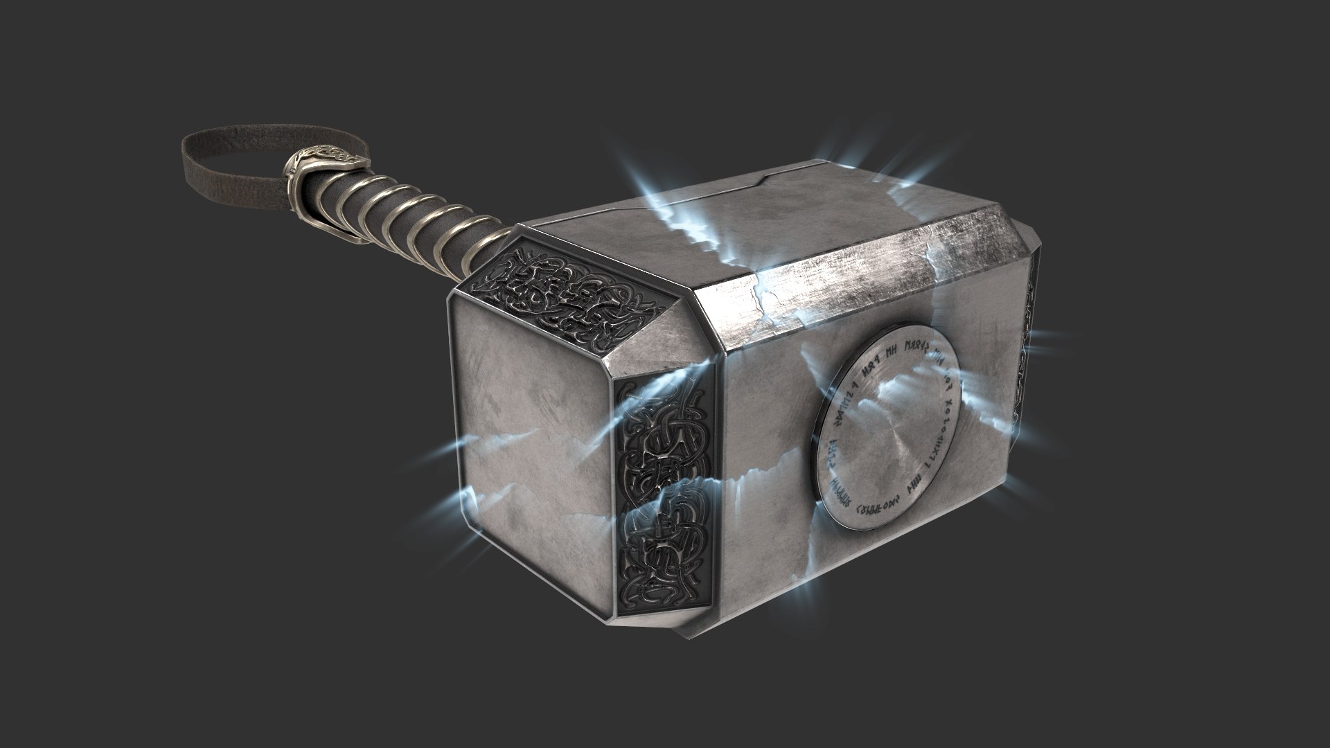 3D Broken Mjolnir Hammer of Thor - TurboSquid 1928120