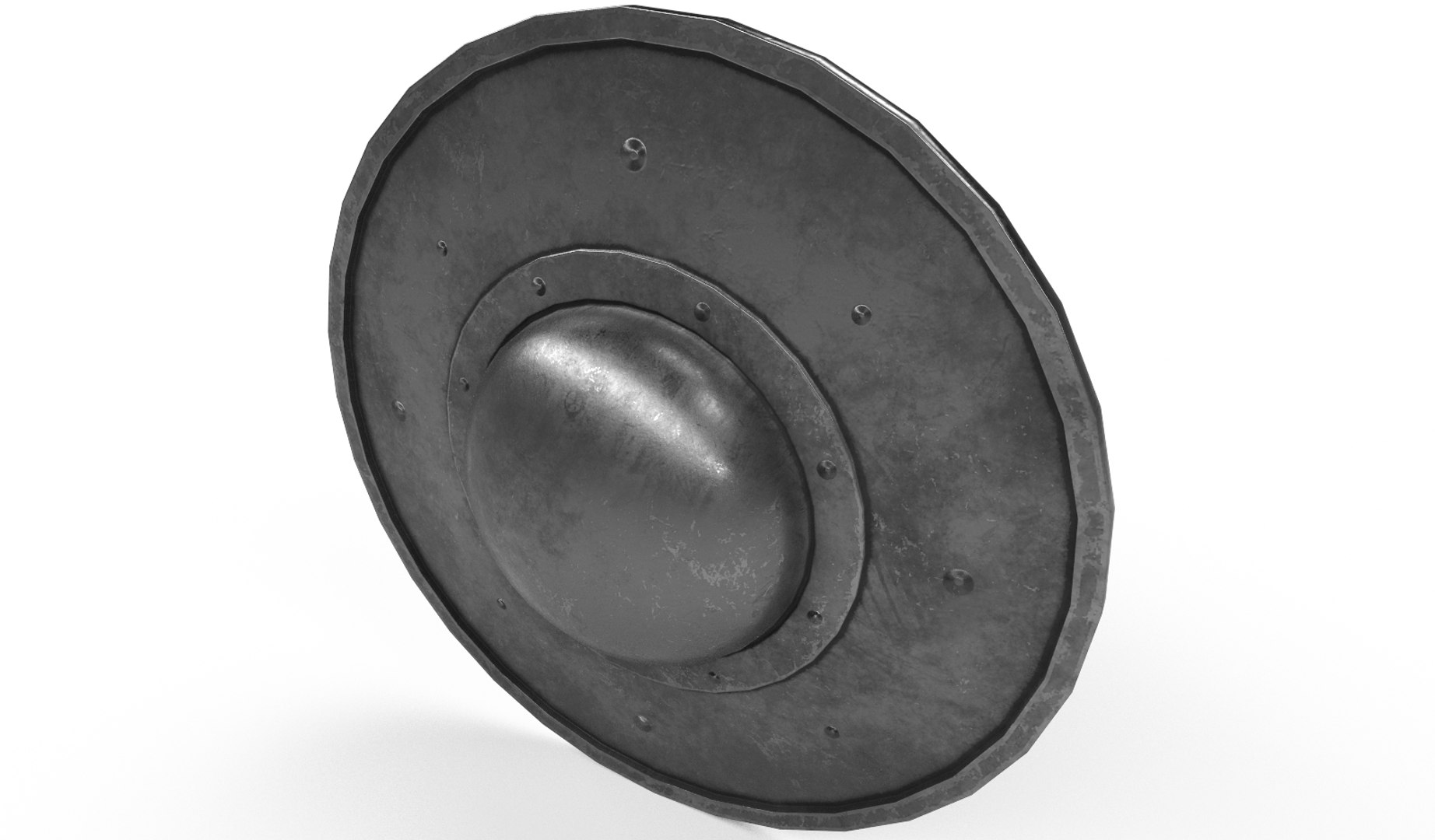 Medieval Buckler 3ds