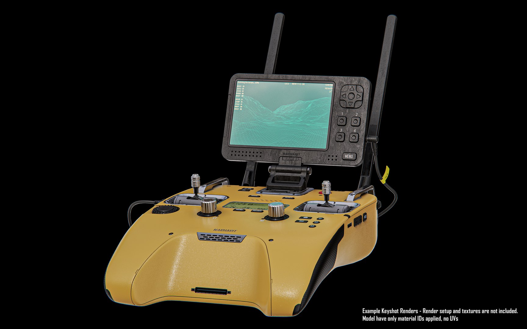 Drone Controller 3D Model - TurboSquid 1855434