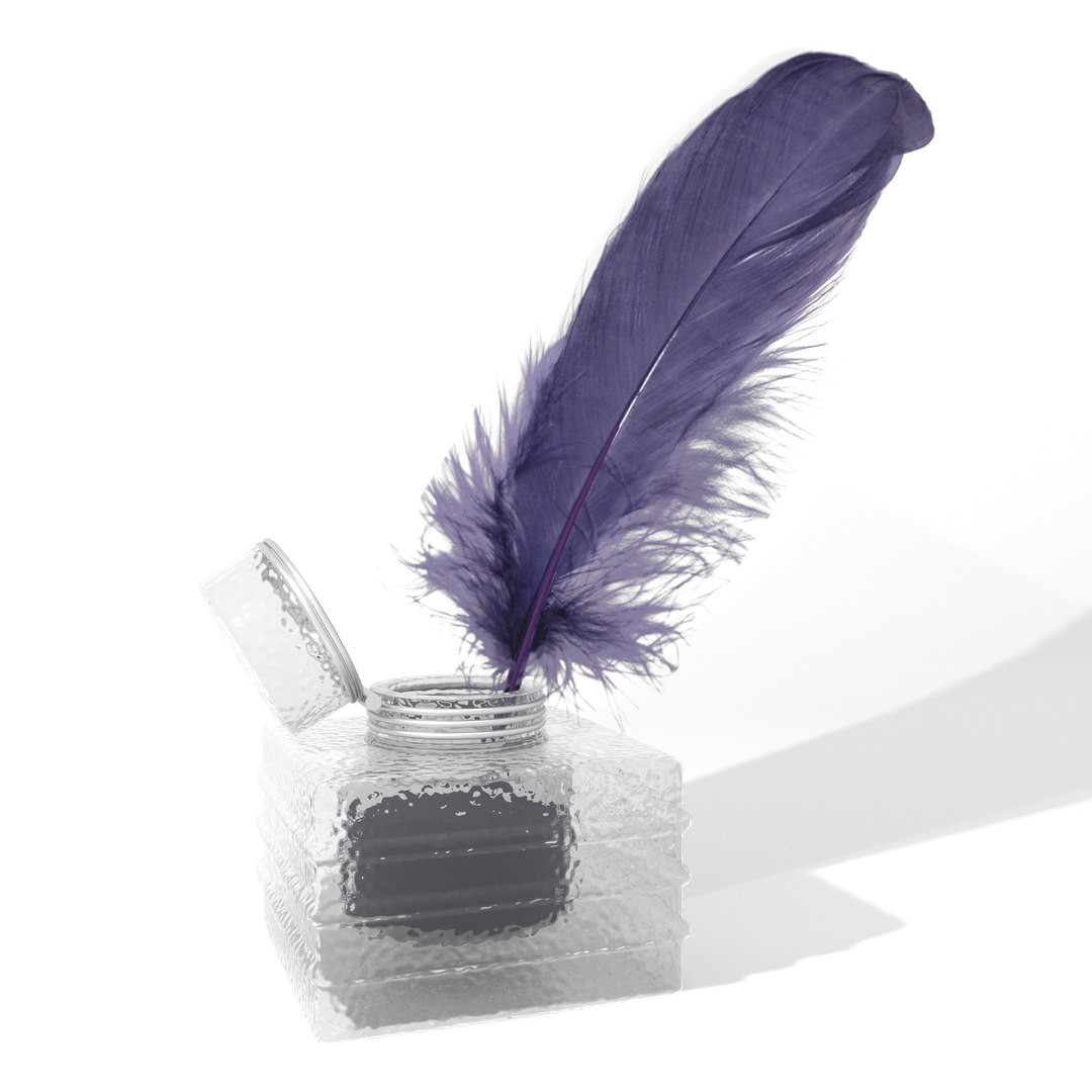 Inkwell Ink 3D - TurboSquid 1471877