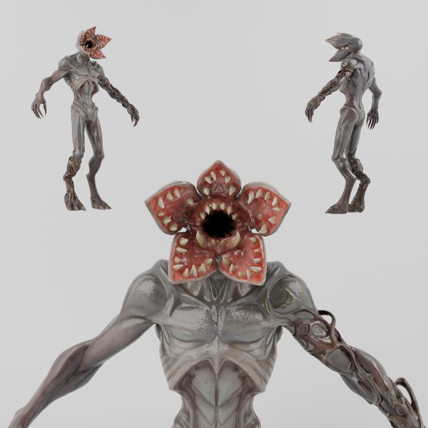 Demogorgon Lowpoly Rigged3D模型 - TurboSquid 2034327