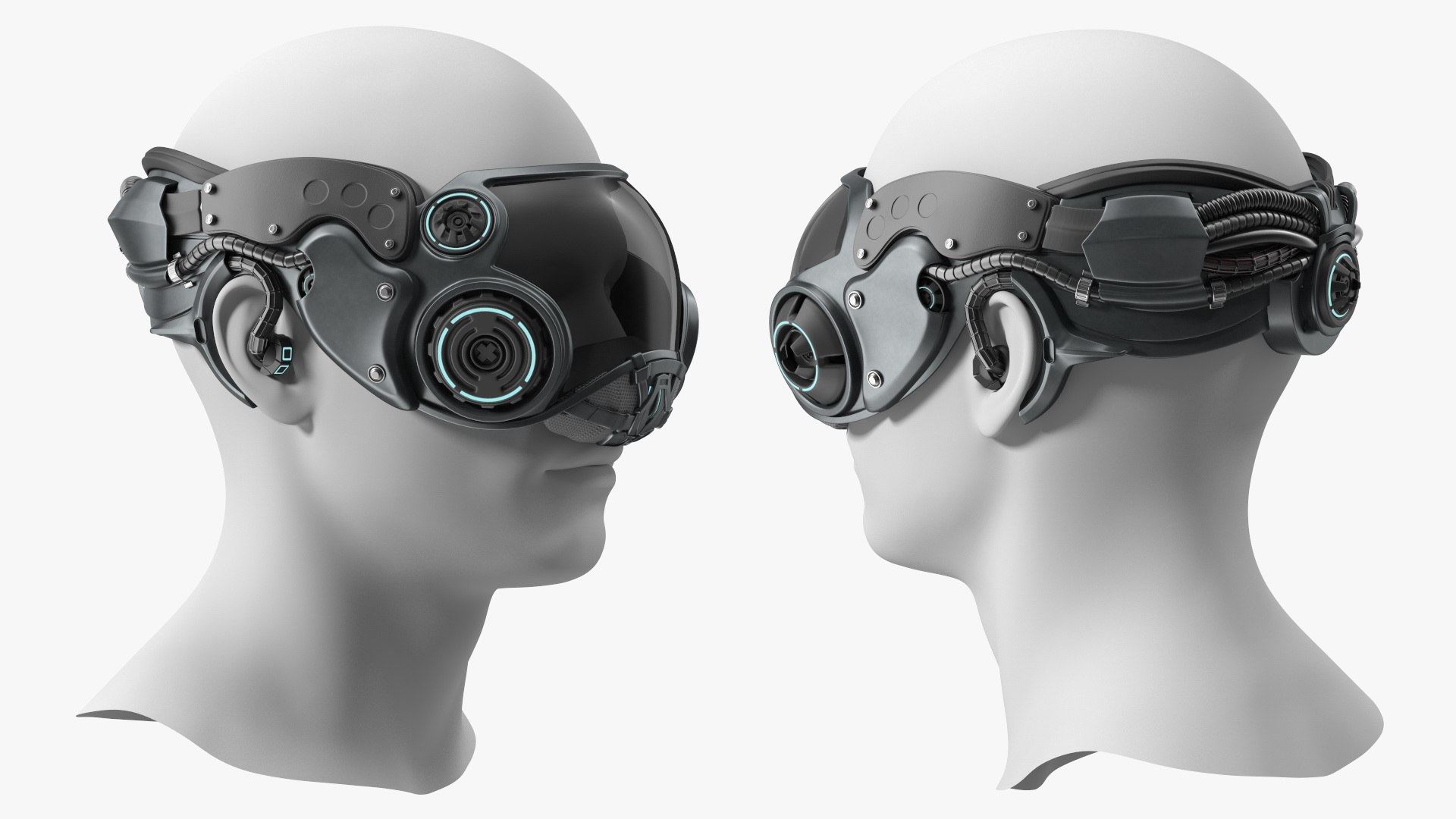 3D Sci-fi Head Mask New model - TurboSquid 2136698