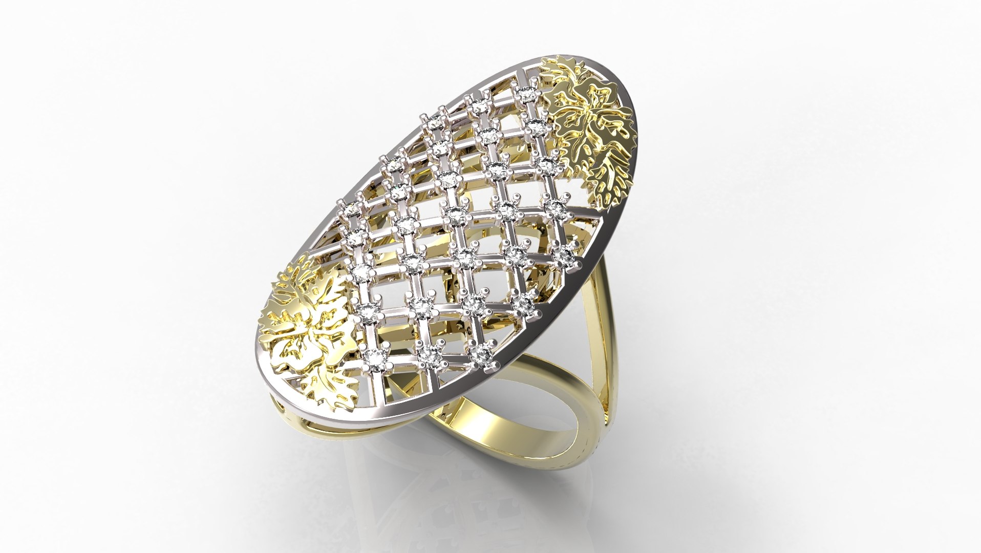 gold ring 3d model