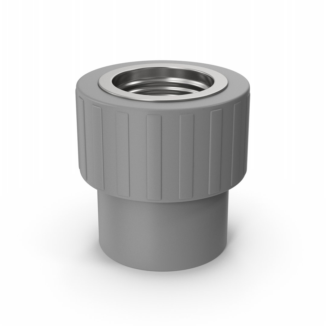 Female Threaded Coupling 3D model - TurboSquid 1966723