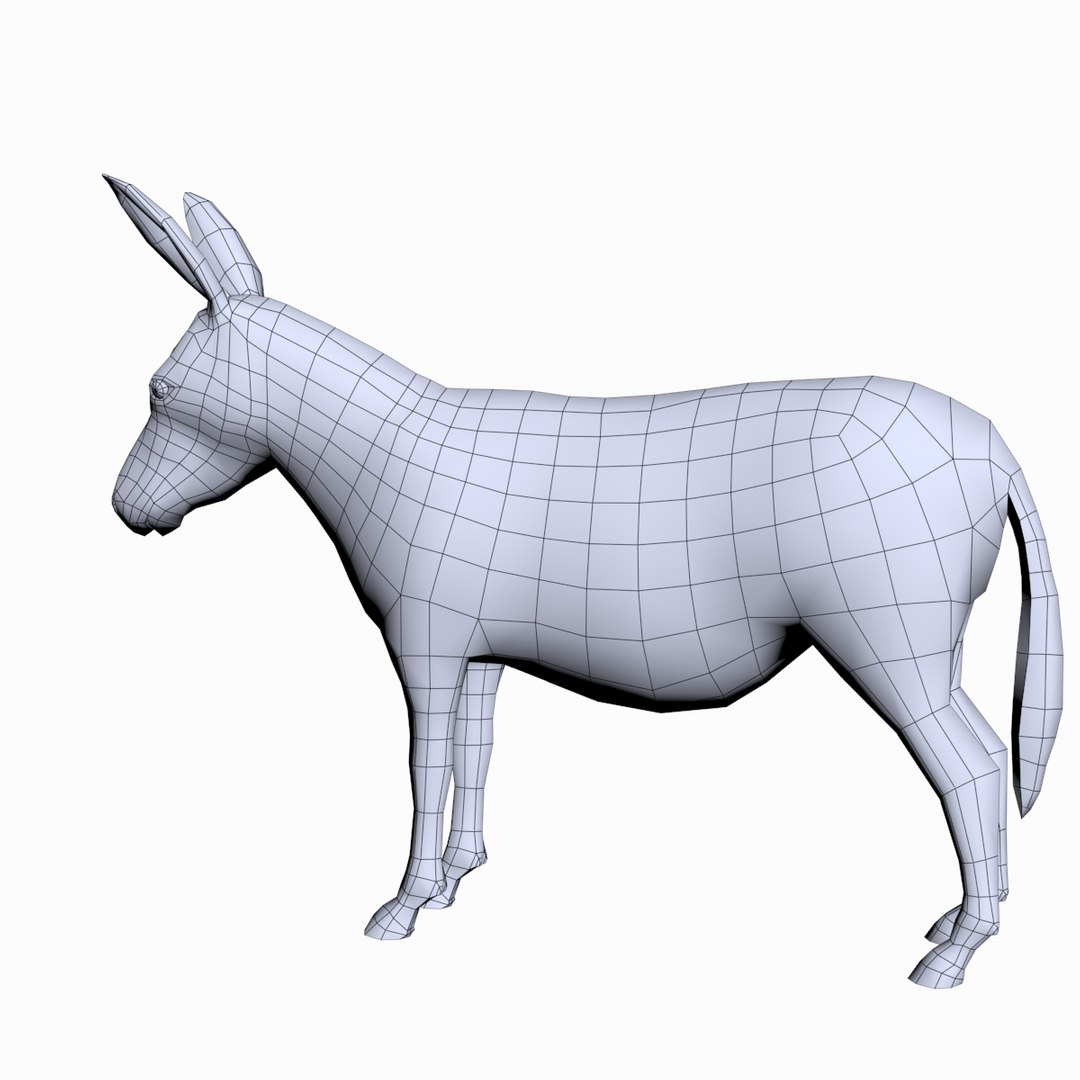 3d Donkey