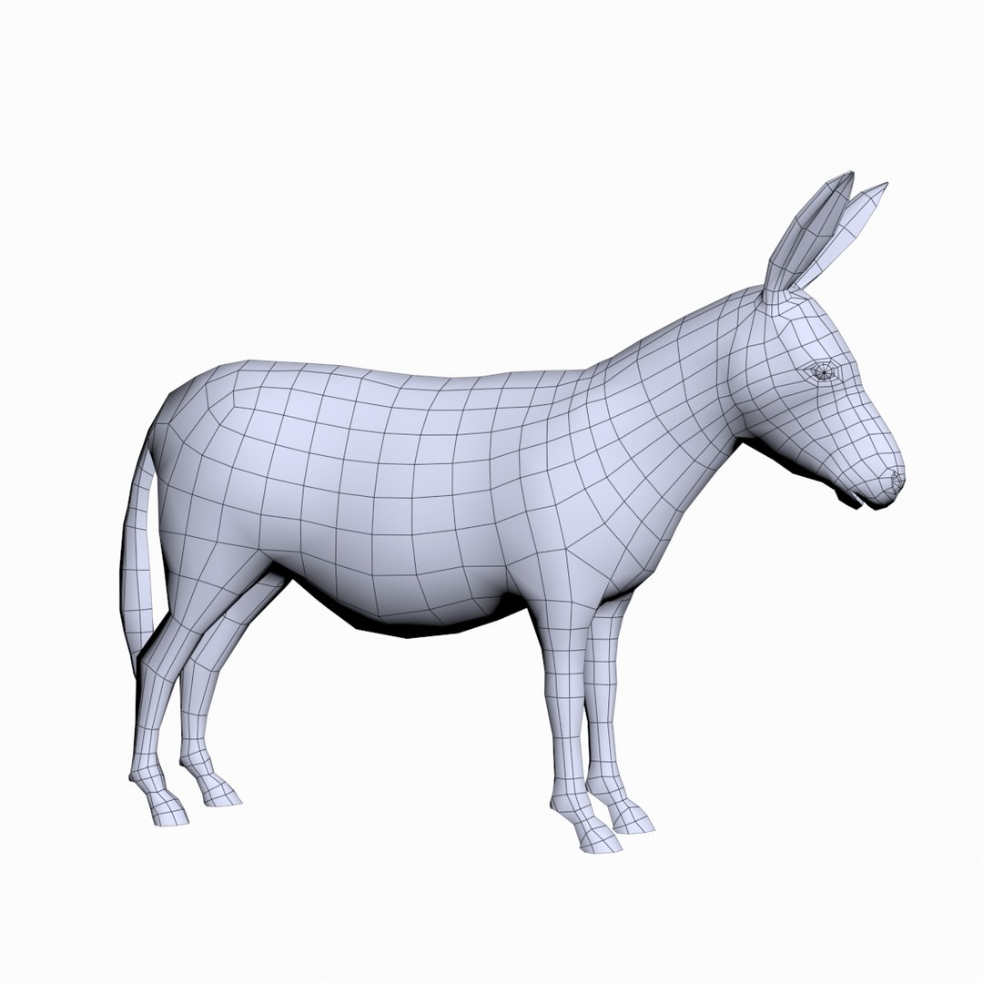 3d Donkey