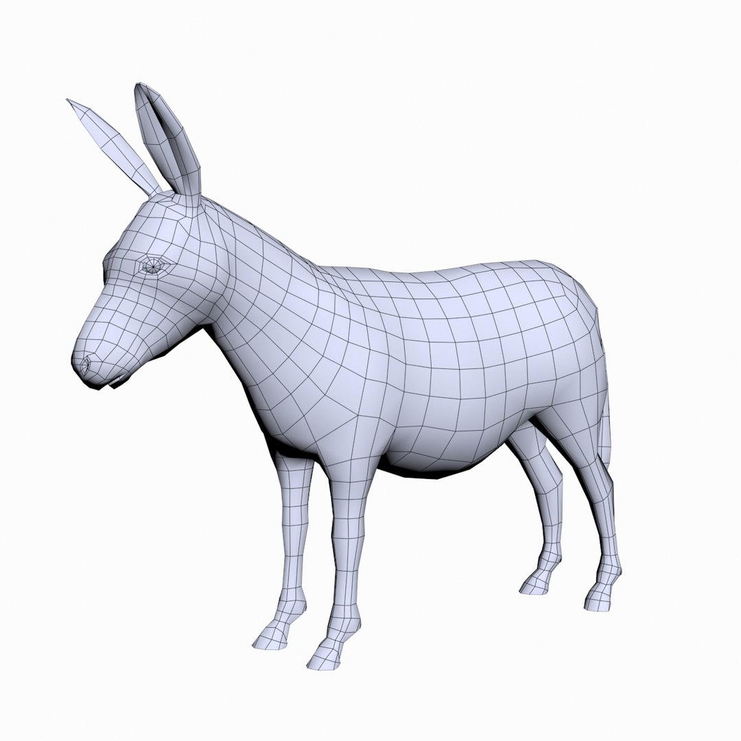 3d Donkey