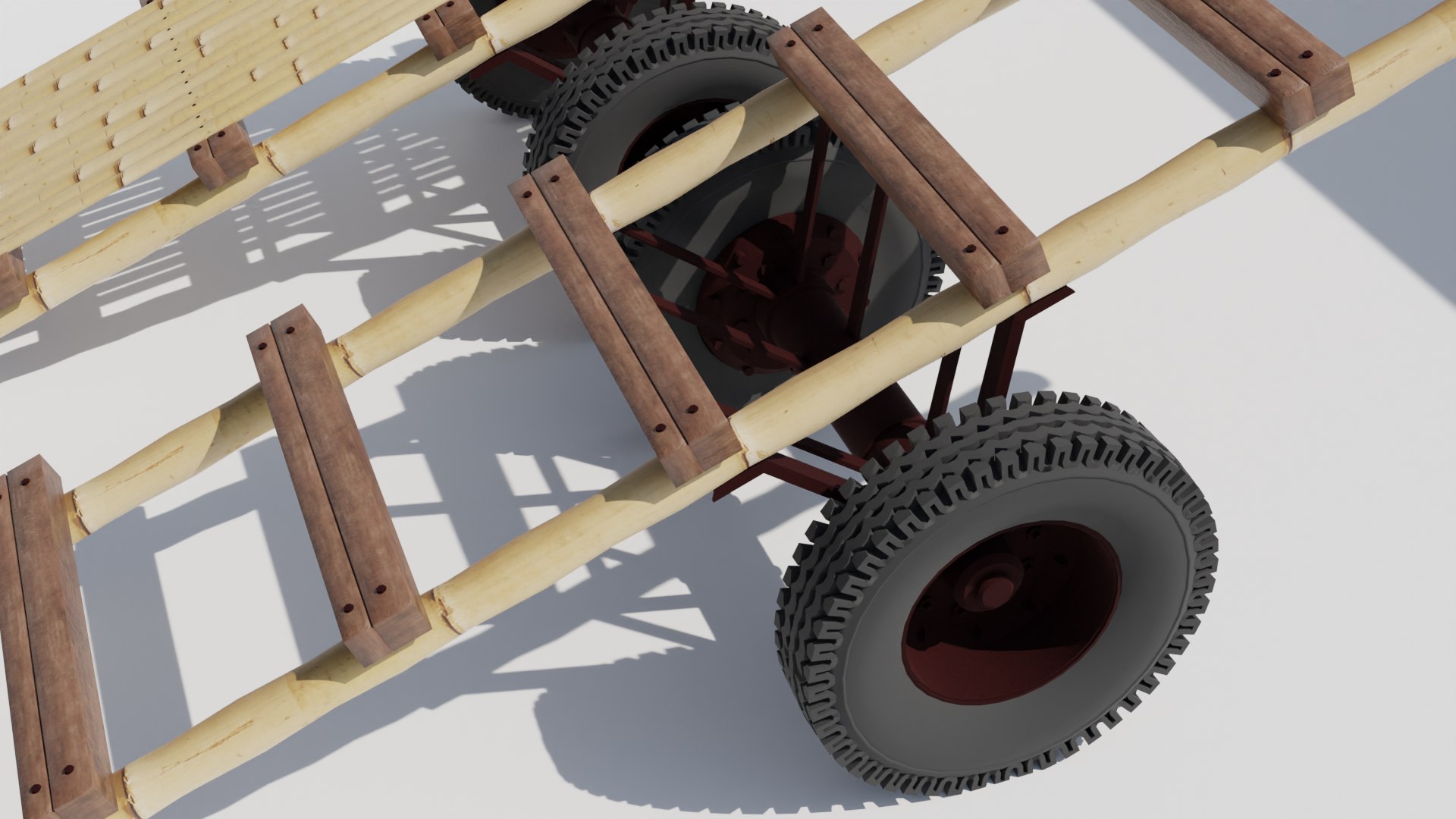 3D Push Cart Or Thela Gari - TurboSquid 2127976