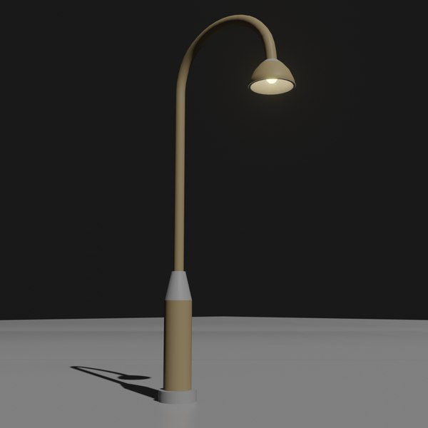 Street lamp 3D model - TurboSquid 1823198