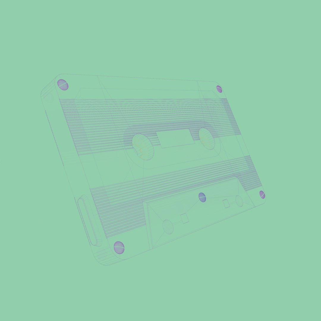 3D Mix Tape model - TurboSquid 2047920