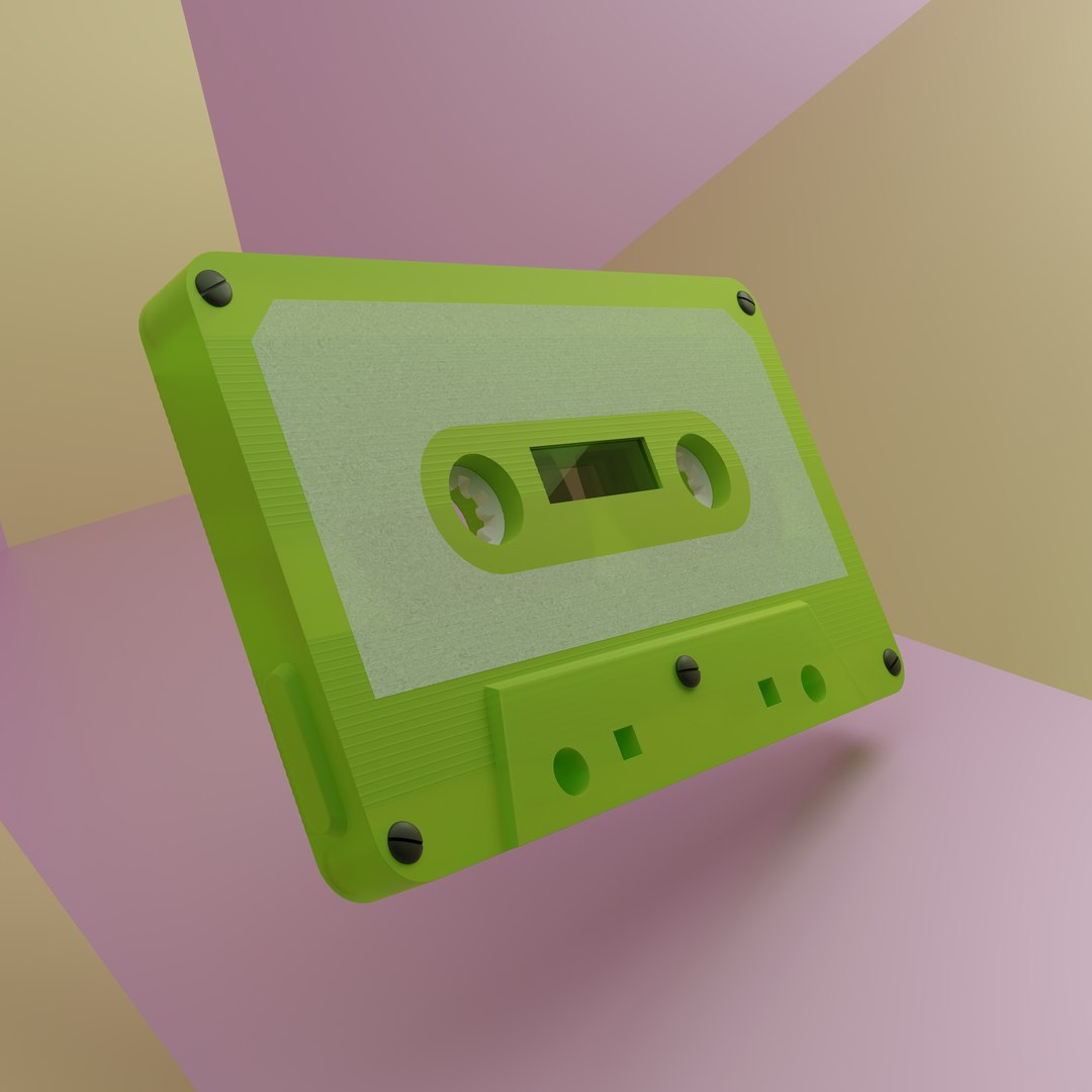 3D Mix Tape model - TurboSquid 2047920