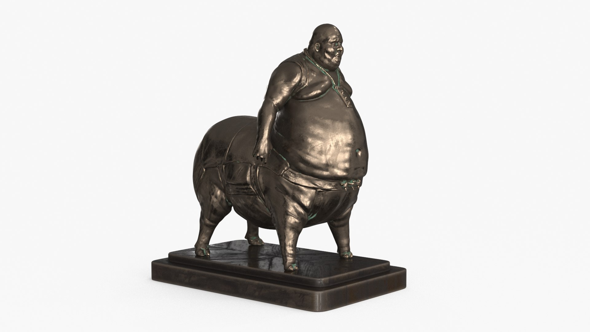 3D Pig Man Statue - TurboSquid 1986008